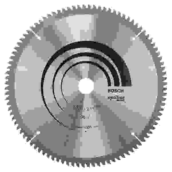 LAMA 305 mm BOSCH 96 DENTI PER TRONCATRICE LEGNO 305x30x2,5 mm