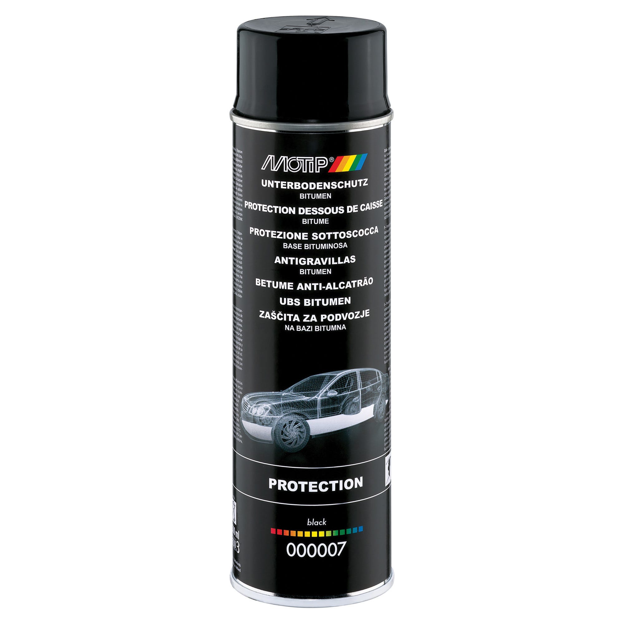 SPRAY MOTIP SOTTOSCOCCA ANTIROMBO BITUMINOSO NERO 500 ml