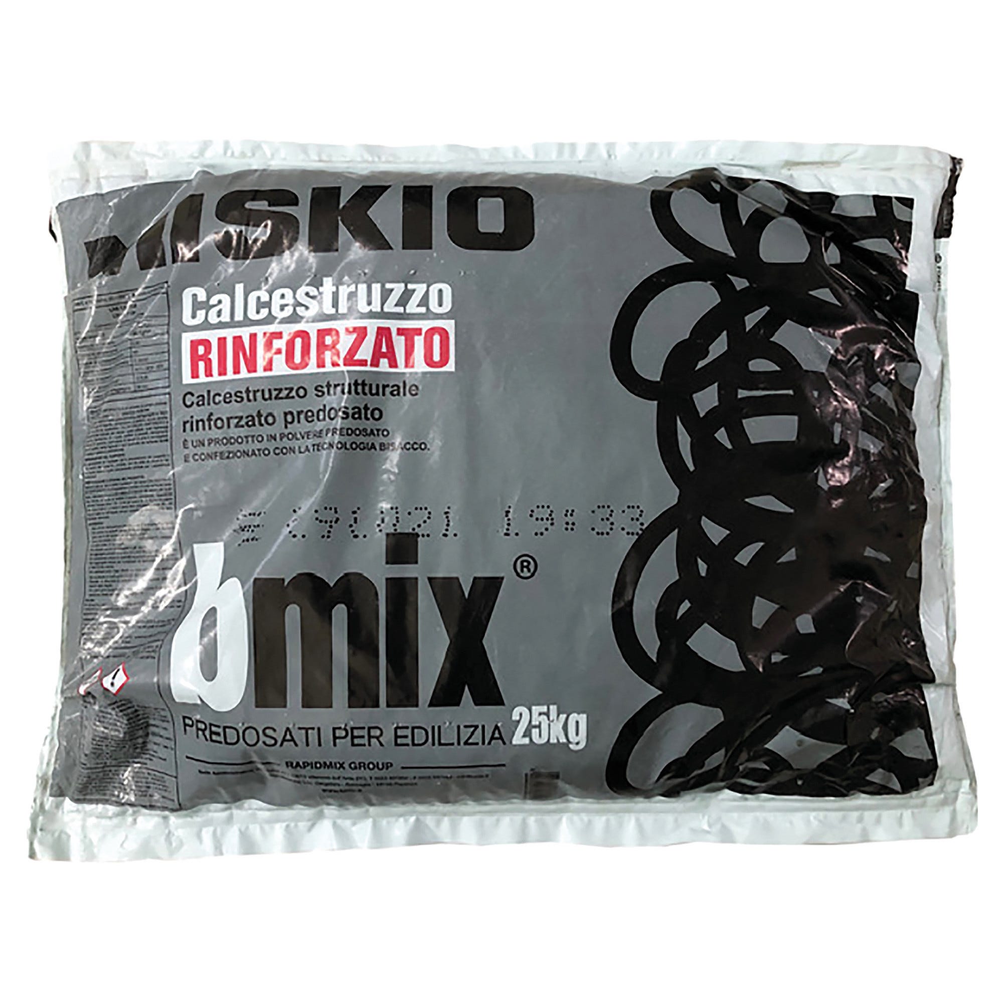 CALCESTRUZZO RINFORZATO PREDOSATO 25 kg
