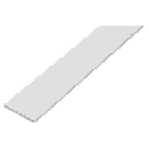 PIATTO PVC 13x3 mm 1 m BIANCO