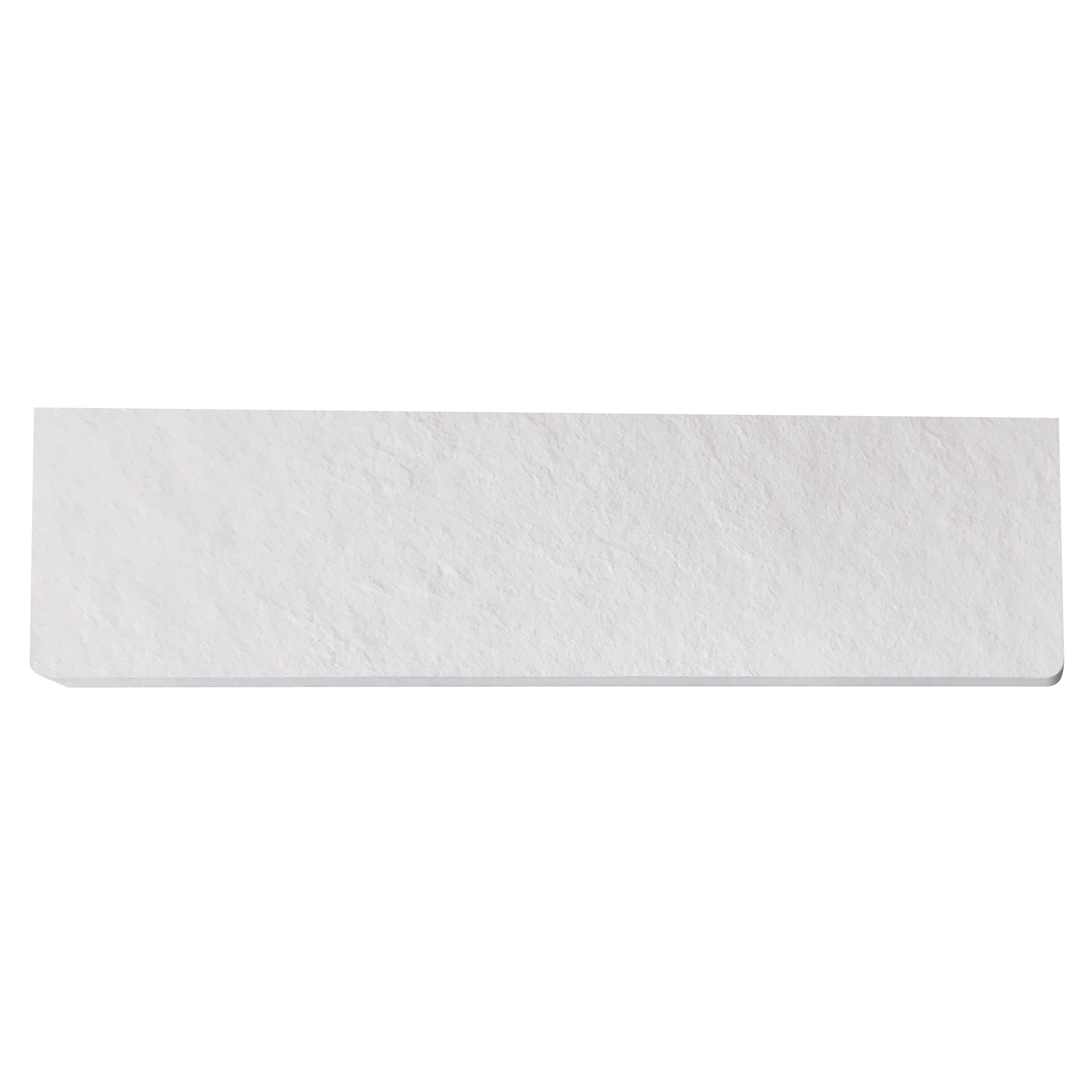 COPRI PILETTA 300x5x78 mm (LxHxP) IN RESINA BIANCA PER PIATTI DOCCIA ...