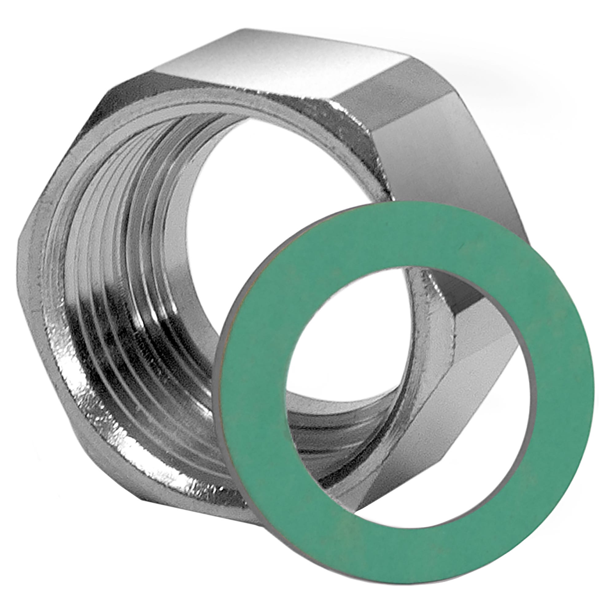 DADO PER TUBO PSP AQUARIUS 1/2" CON GUARNIZIONE IN FIBRA 10 pz