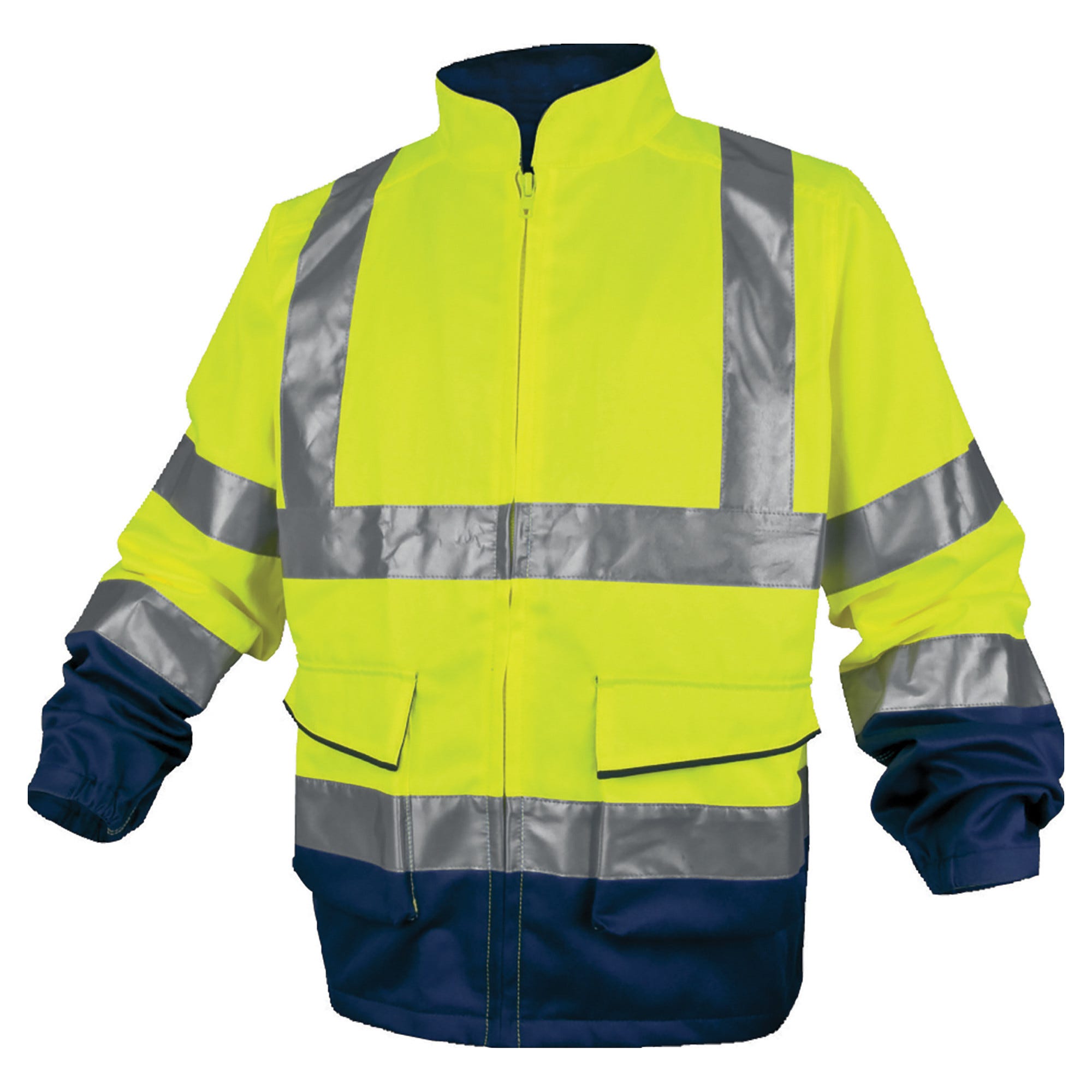 GIACCA ALTA VISIBILITA DELTA PLUS COLORE GIALLO BLU TAGLIA M | Tecnomat