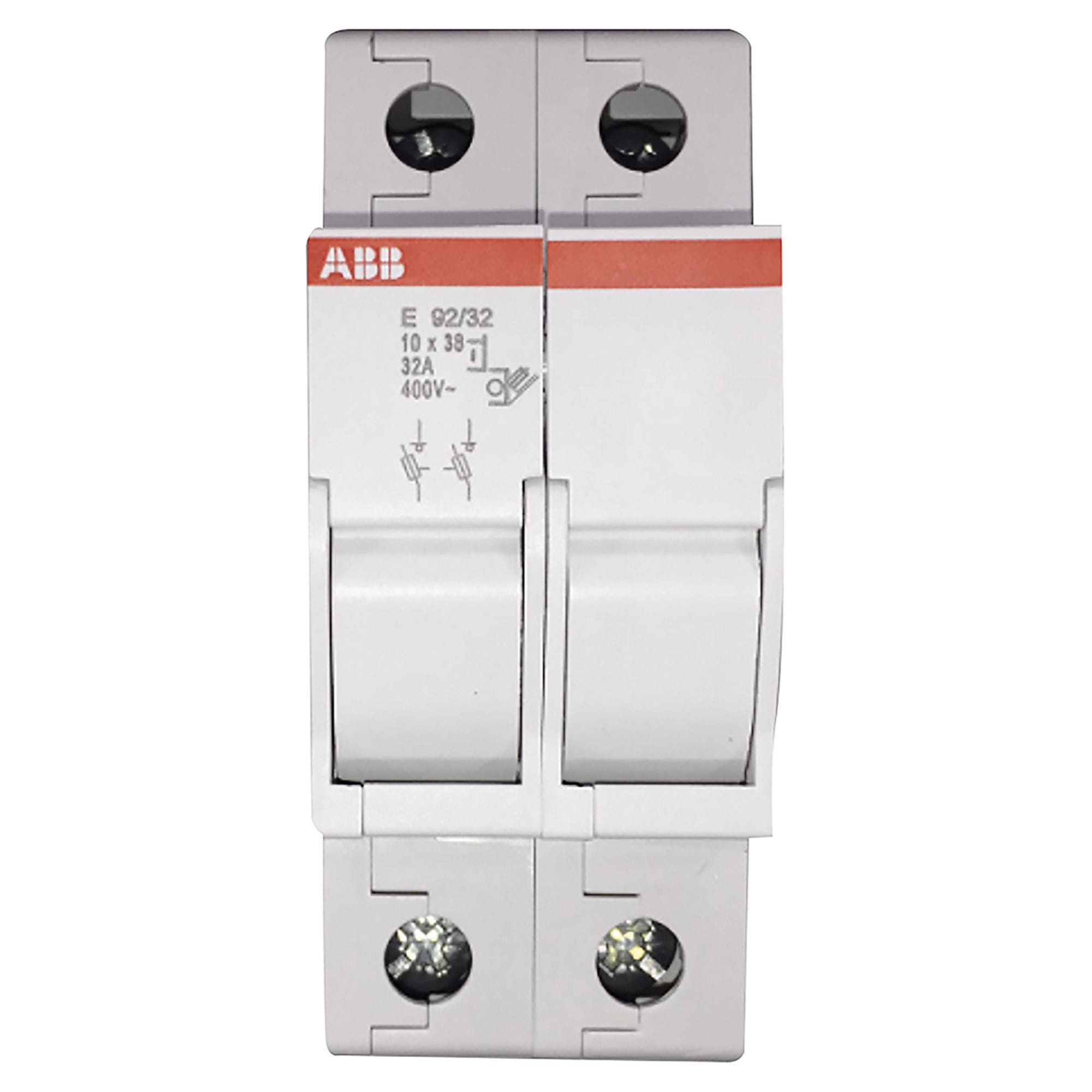 PORTAFUSIBILE ABB E 92/32 E 90 2P 32A