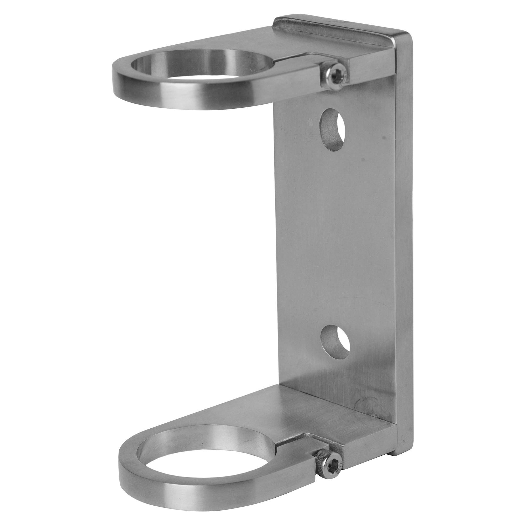 ANCORAGGIO A MURO INOX 316 PER TUBO Ø 42,4 mm A SERRAGGIO