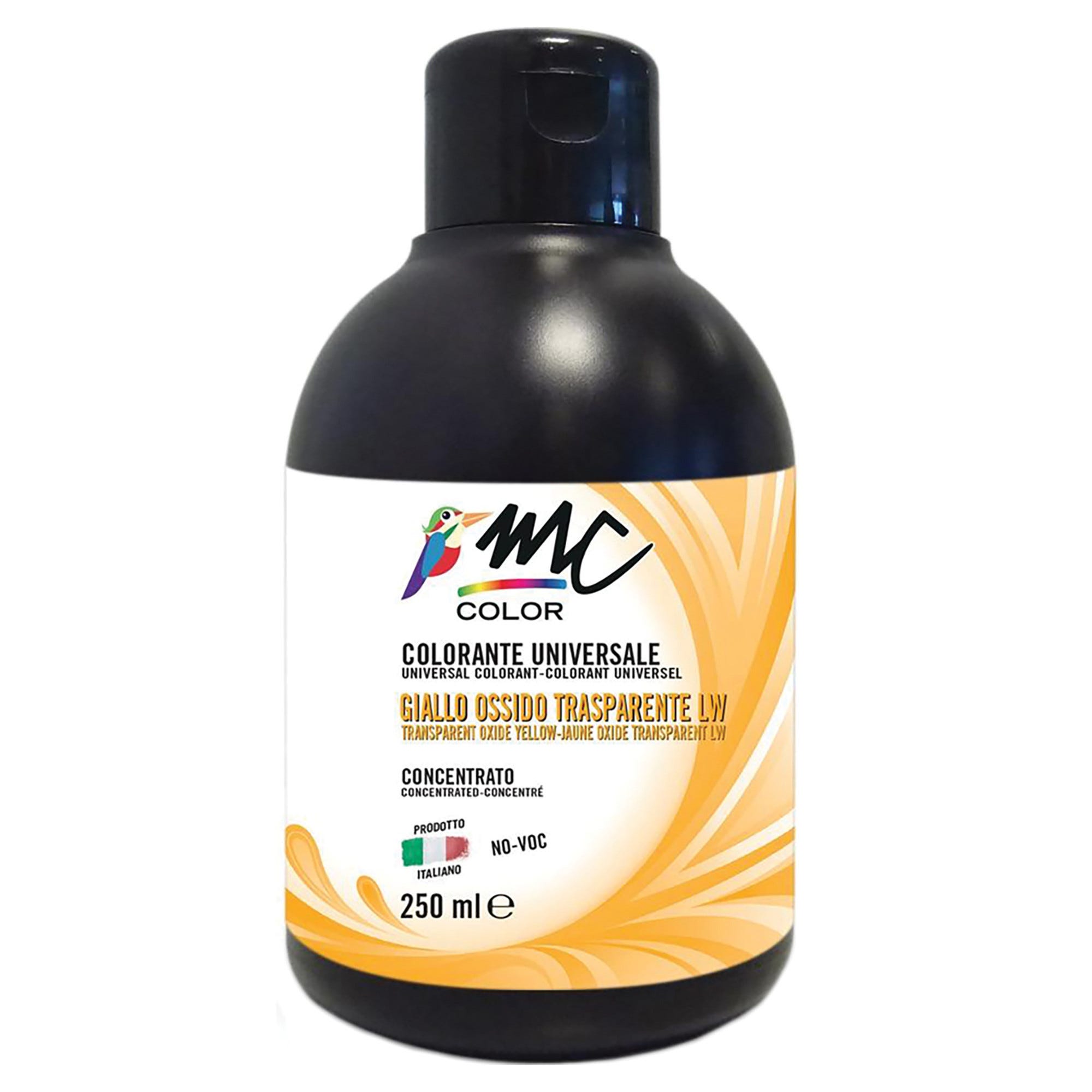 COLORANTE UNIVERSALE MC COLOR 250 ml GIALLO OSSIDO TRASPARENTE ...