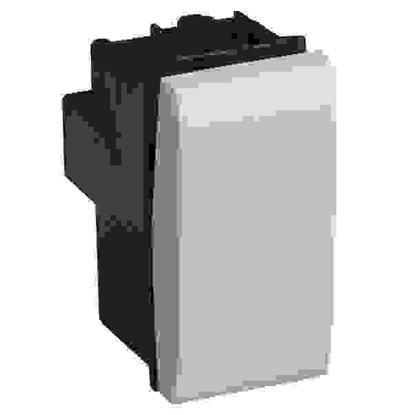 PULSANTE 1 POLO 16A ELETTROCANALI LIFE BIANCA