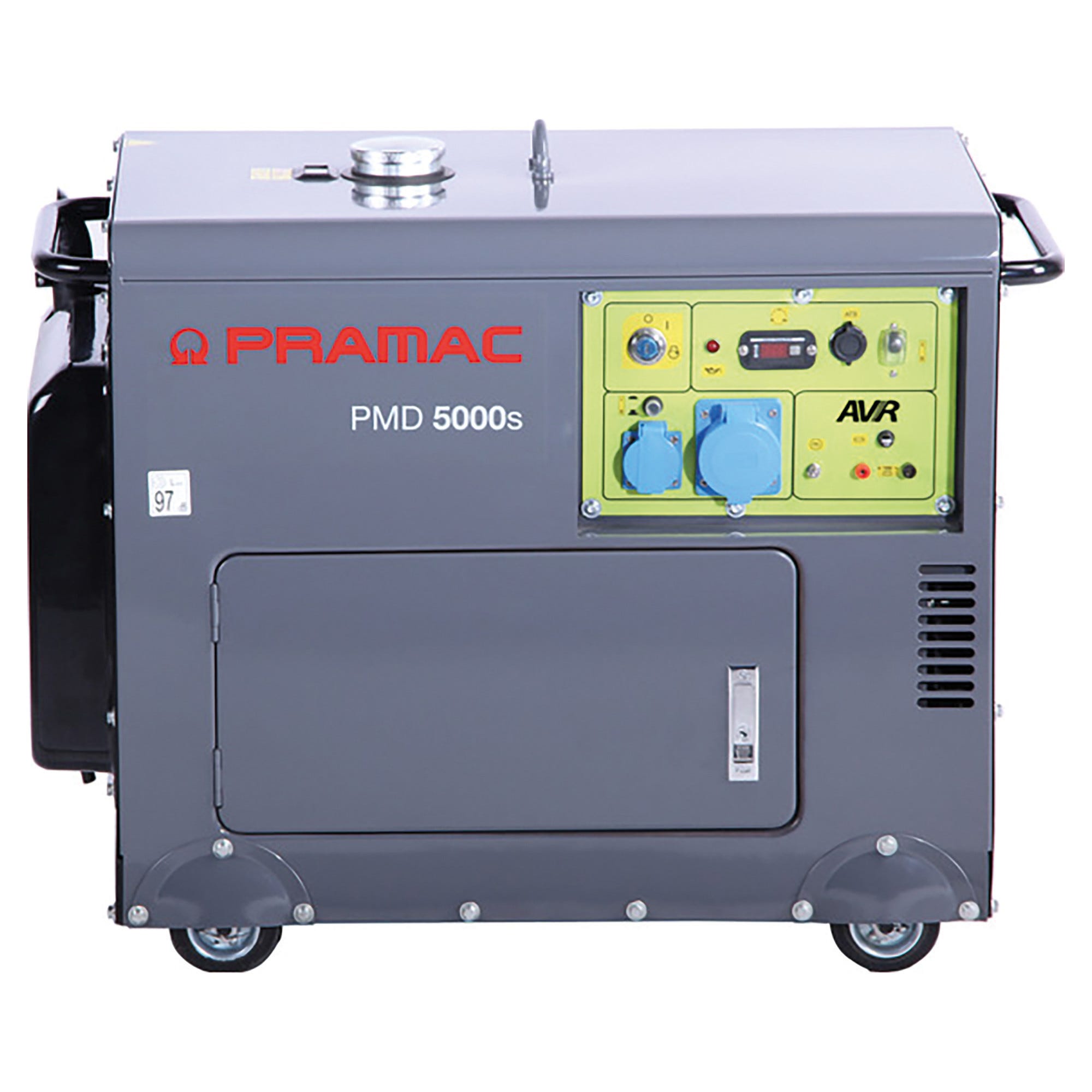 GENERATORE 5000 W PRAMAC PMD 5000 POTENZA CONTINUA 4200 W MOTORE 4 ...