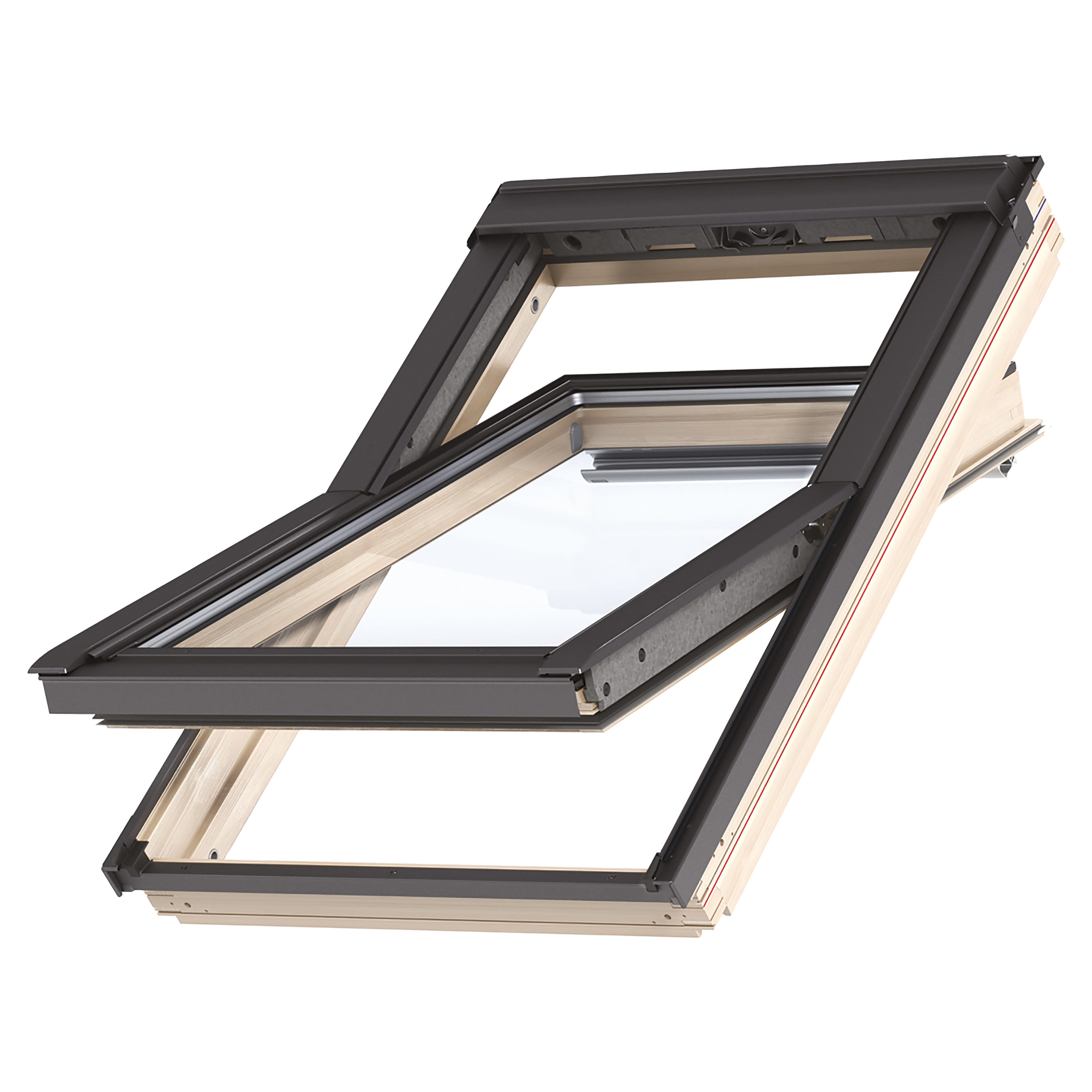 FINESTRA DA TETTO VELUX IN PINO APERTURA A BILICO 55x98 cm (LxH) | Tecnomat