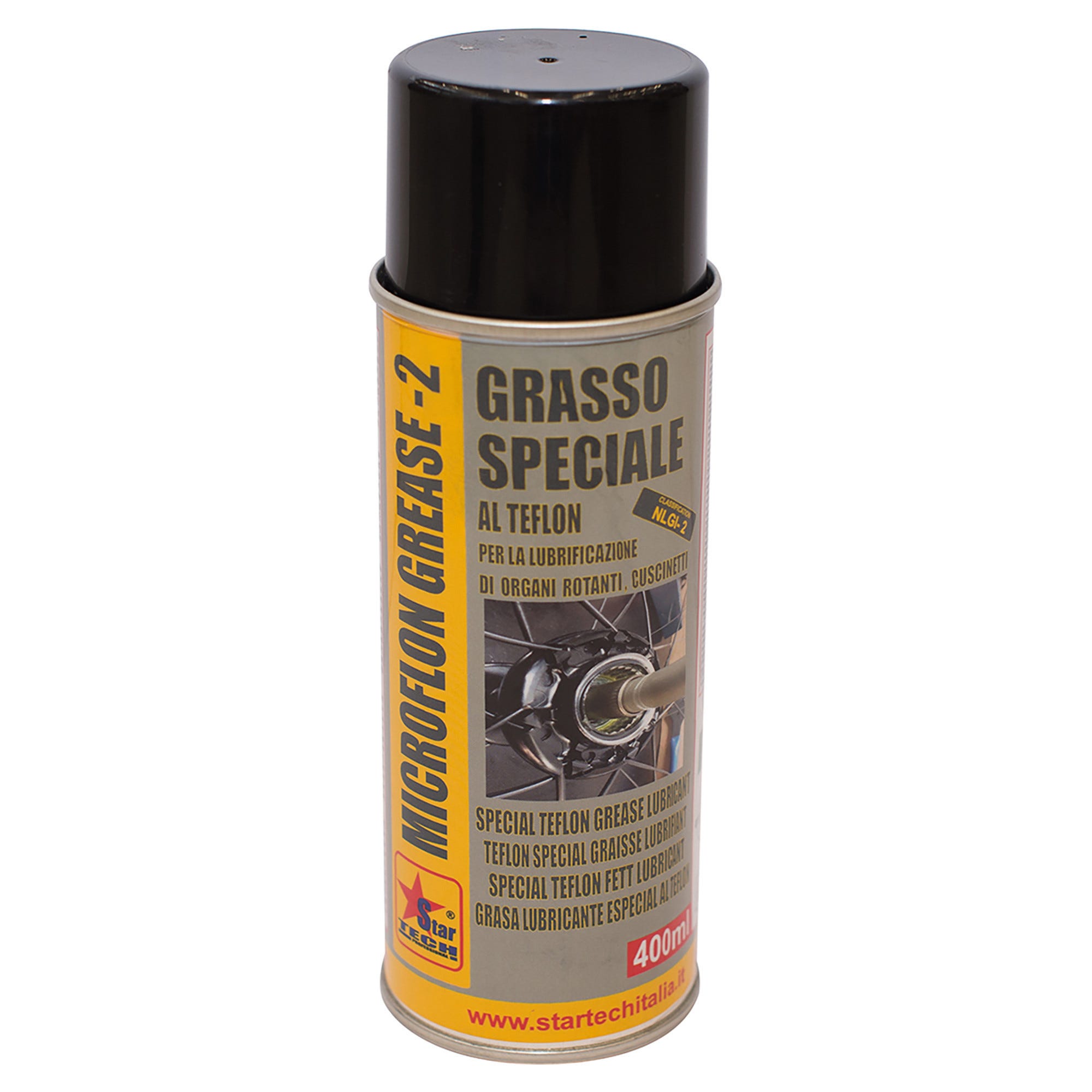 GRASSO AL TEFLON PER CUSCINETTI SPRAY 400 ml STAR-TECH MICROFLON GREASE-2