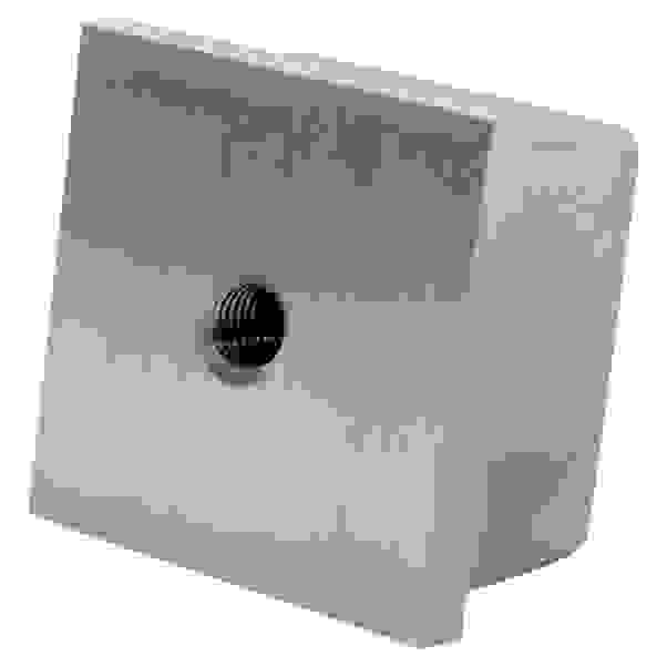 TAPPO INOX AISI 316 PER TUBO 40x40 mm CON FORO FILETTO M8