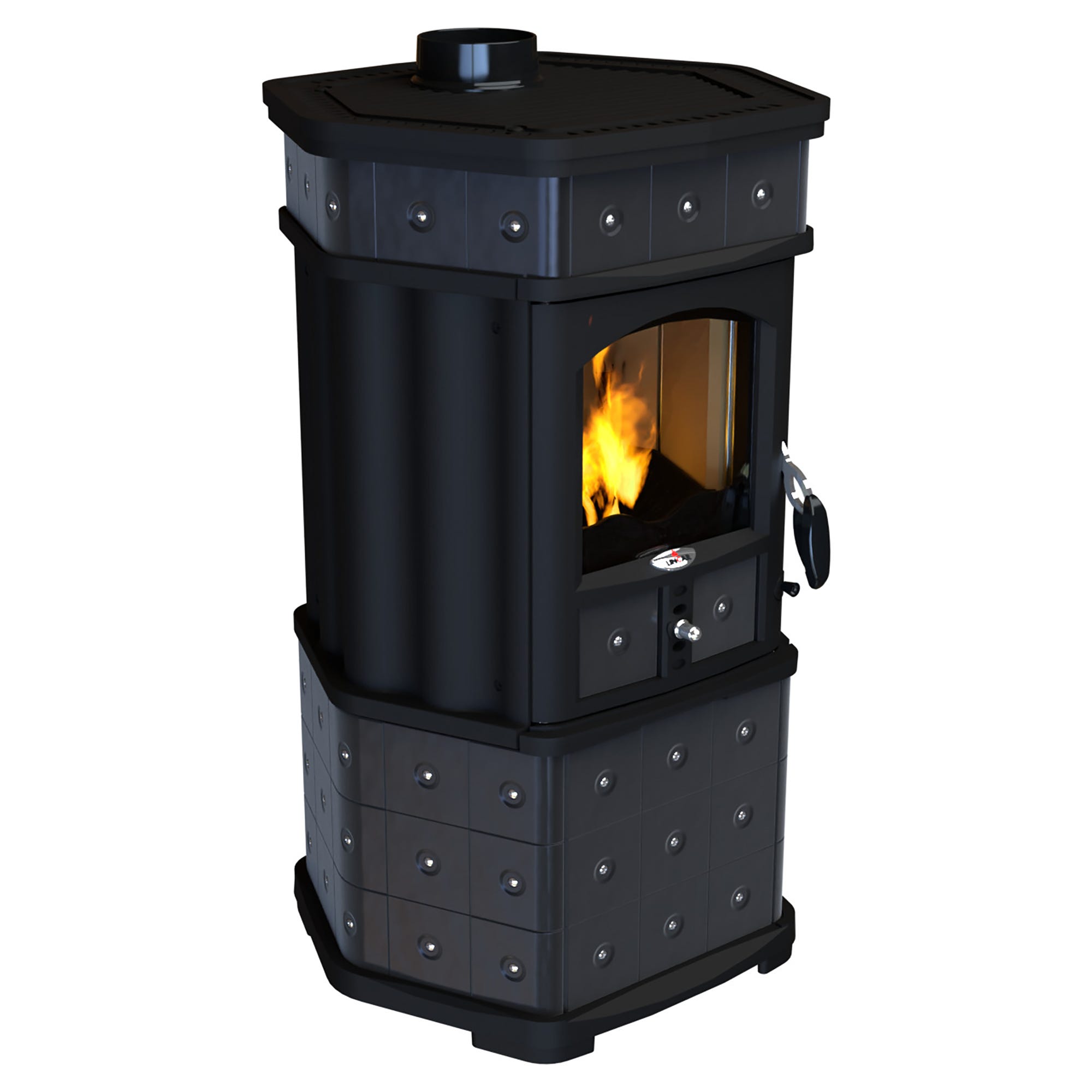 STUFA LEGNA LINCAR MONELLINA 5,6 kW NERA