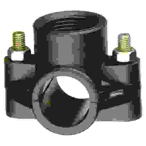 RACCORDO A COMPRESSIONE TUBO POLIETILENE PRESA STAFFA Ø 25 mm x 3/4'' F