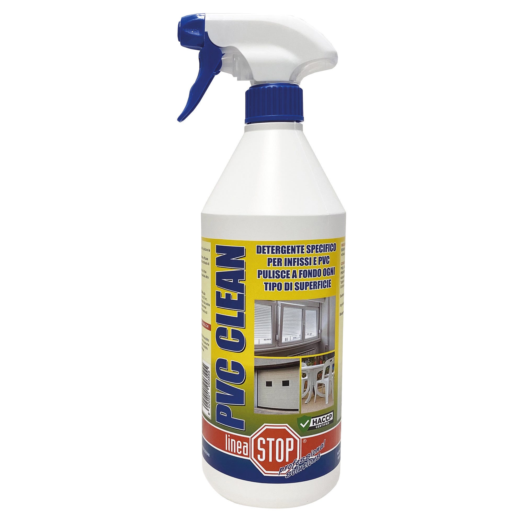 DETERGENTE LINEASTOP PVC CLEAN 750 ml SPECIFICO PER INFISSI E PVC ...