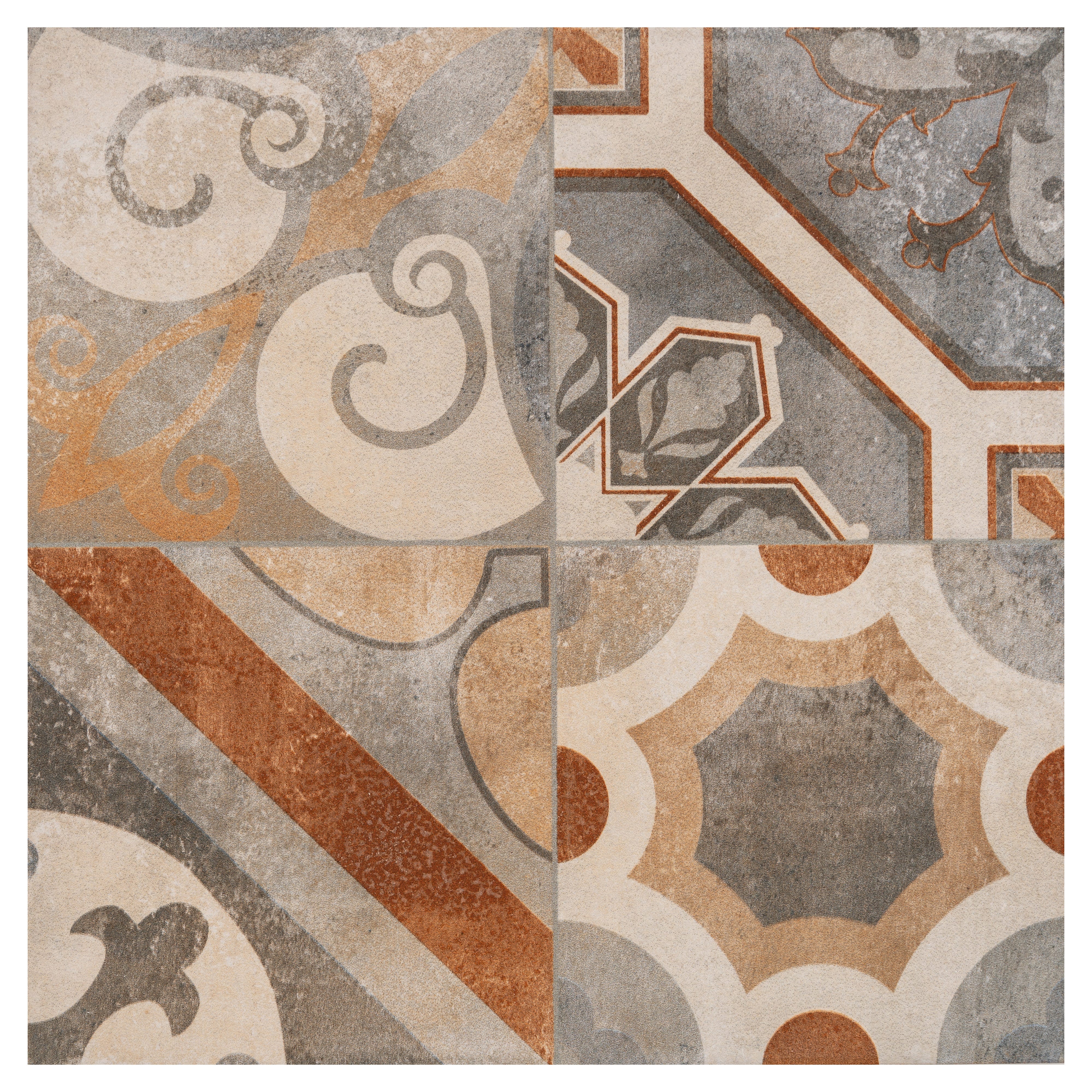 PAVIMENTO INTERNO TEVERE BEIGE 34x34x0,7 cm PEI 3 R9 MONOCOTTURA | Tecnomat
