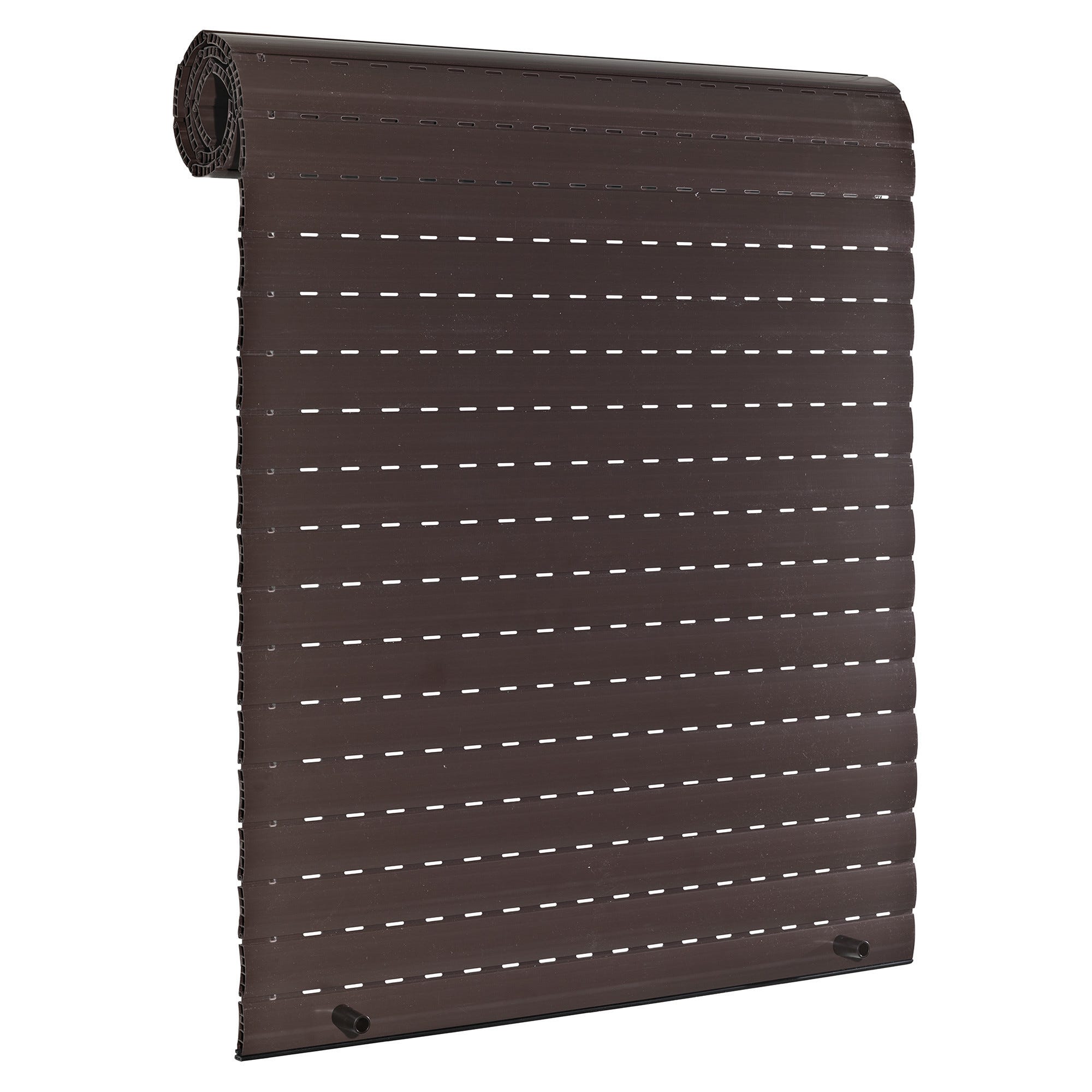 TAPPARELLA IN KIT L 183x160 cm PVC TECNIKA MARRONE