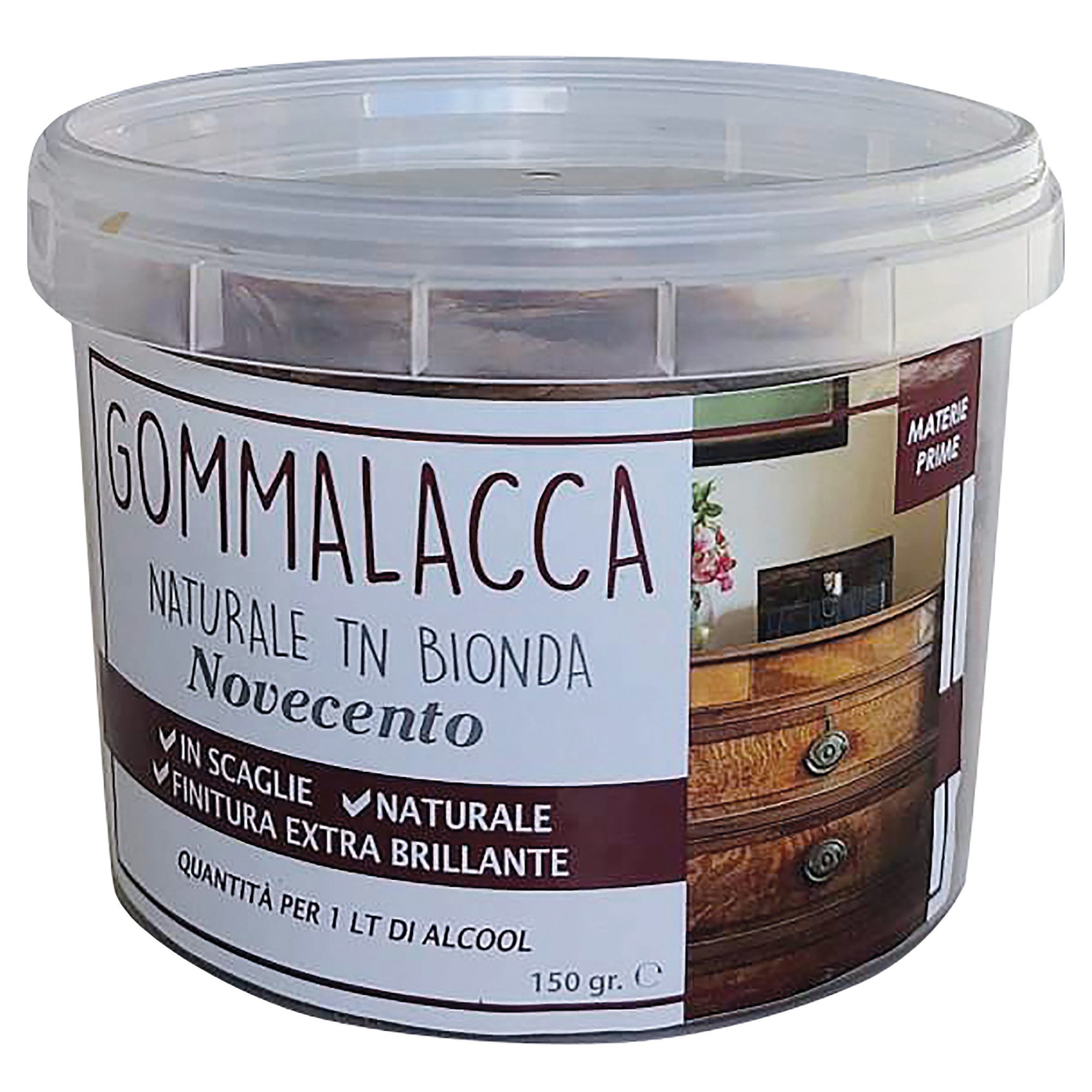 GOMMA LACCA IN SCAGLIE 150 g
