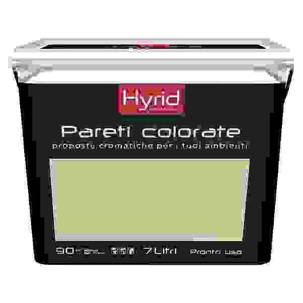 IDROPITTURA TRASPIRANTE HYRID 7 l GIALLO AMBIENTE INTERNO 5-6 m² CON 1 ...