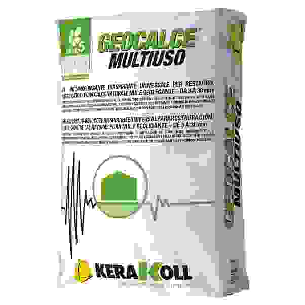 INTONACO GEOCALCE MULTIUSO 25 kg BASE CALCE NATURALE PER INTONACO E ...