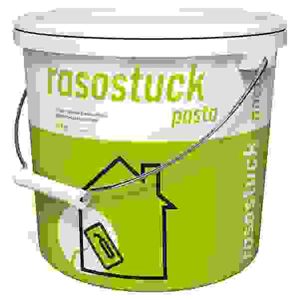 STUCCO IN PASTA PER RASATURA GIPSOS 4 kg IN SECCHIO PRONTO ALL'USO