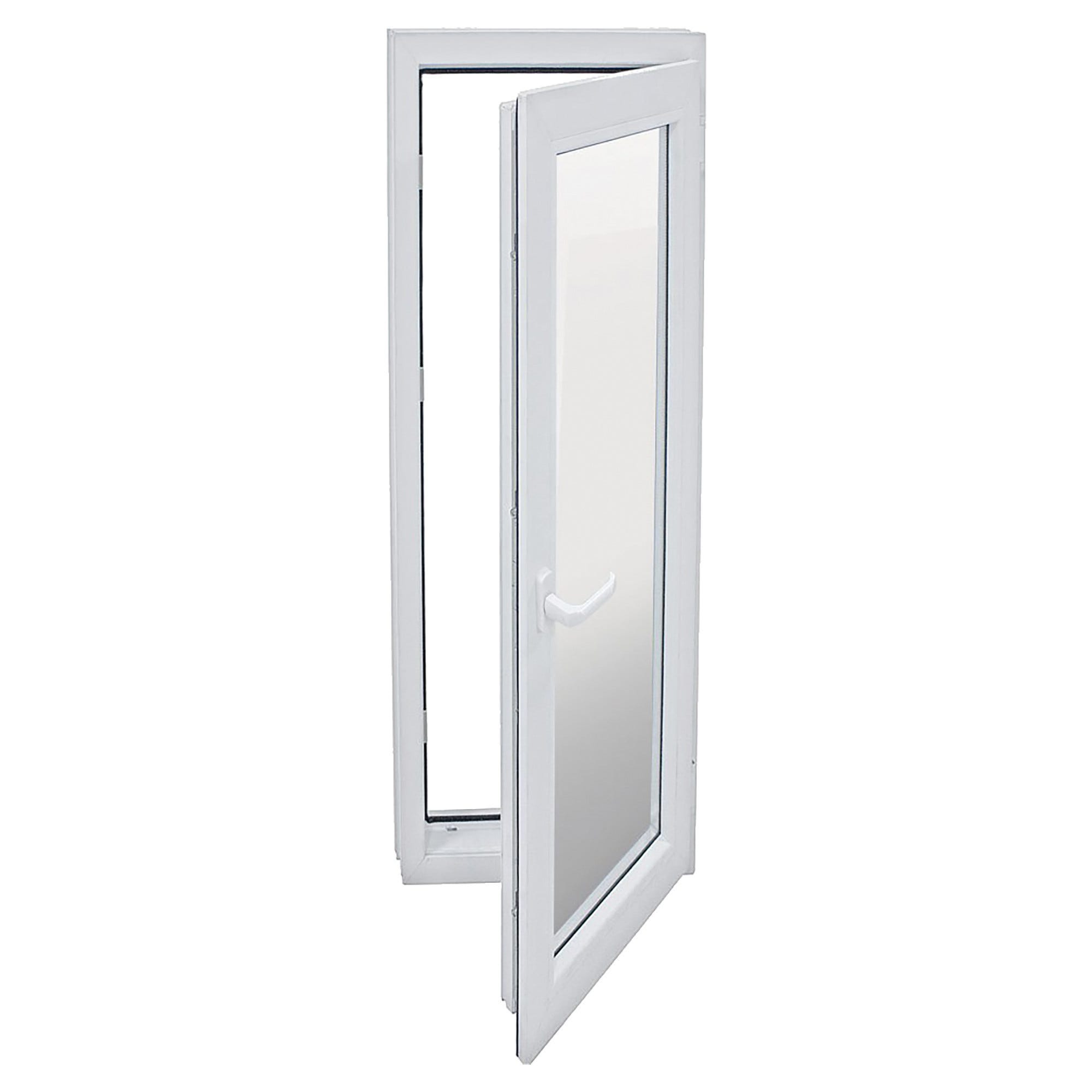 PORTA FINESTRA IN PVC BIANCA 1ANTA L80xH220 cm SINISTRA SINISTRA 80x220 ...