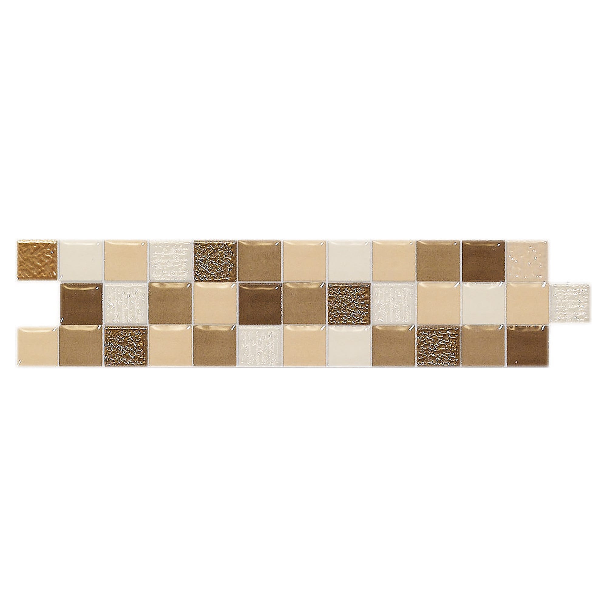 LISTELLO CONTINENTAL BEIGE 4x40x0,5 cm 6 PEZZI BICOTTURA | Tecnomat