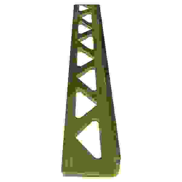 PROFILO TERMINALE OTTONE LUCIDO L 90 cm H 10 mm