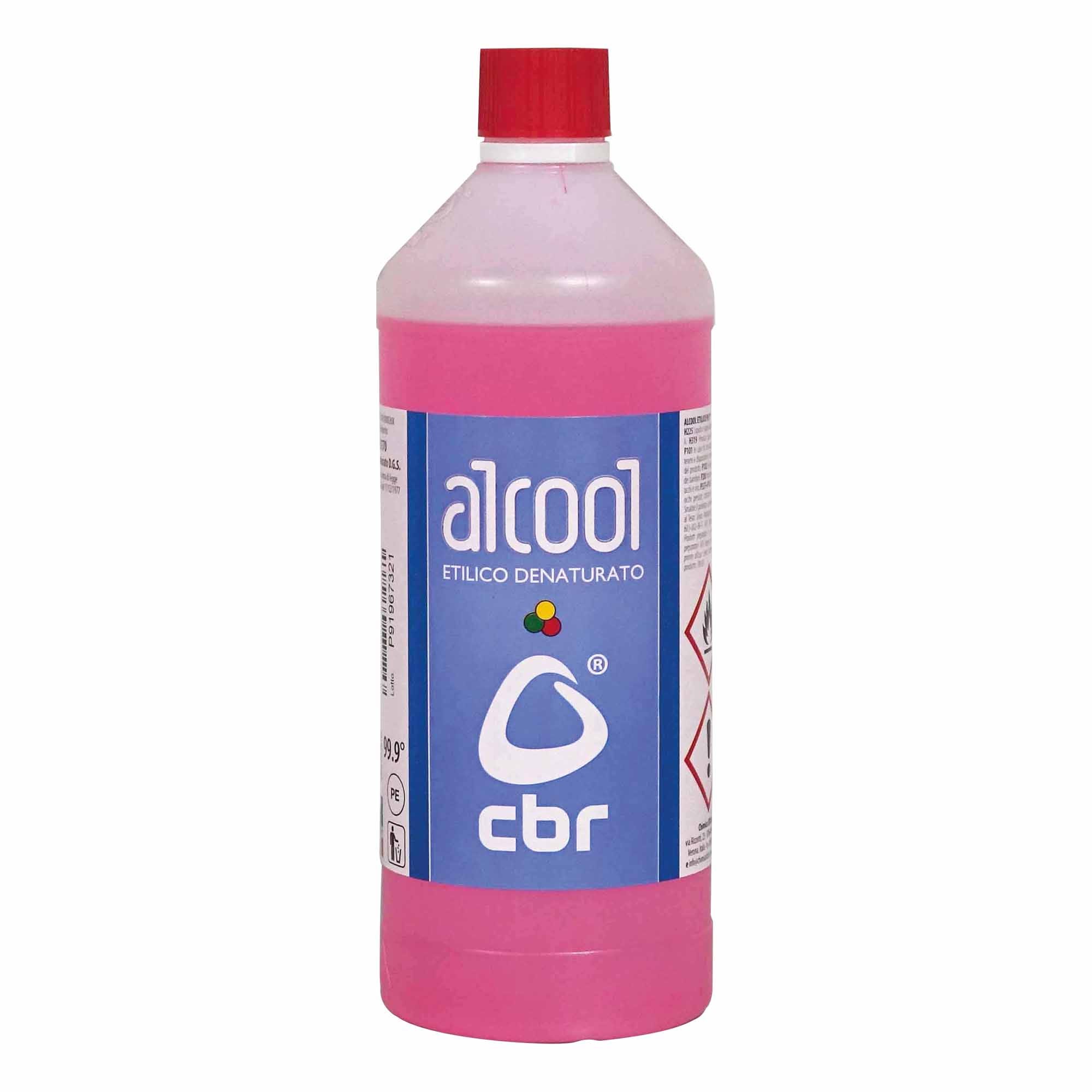 ALCOOL ETILICO DENATURATO 99.9° 1 l CBR