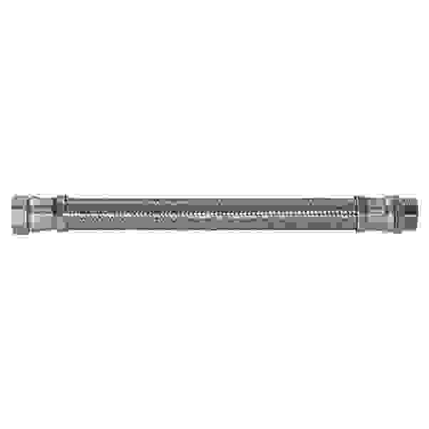 FLESSIBILE ANTIVIBRANTE ACCIAIO INOX MF 1/2'' A/F LUNGHEZZA 40 cm ...