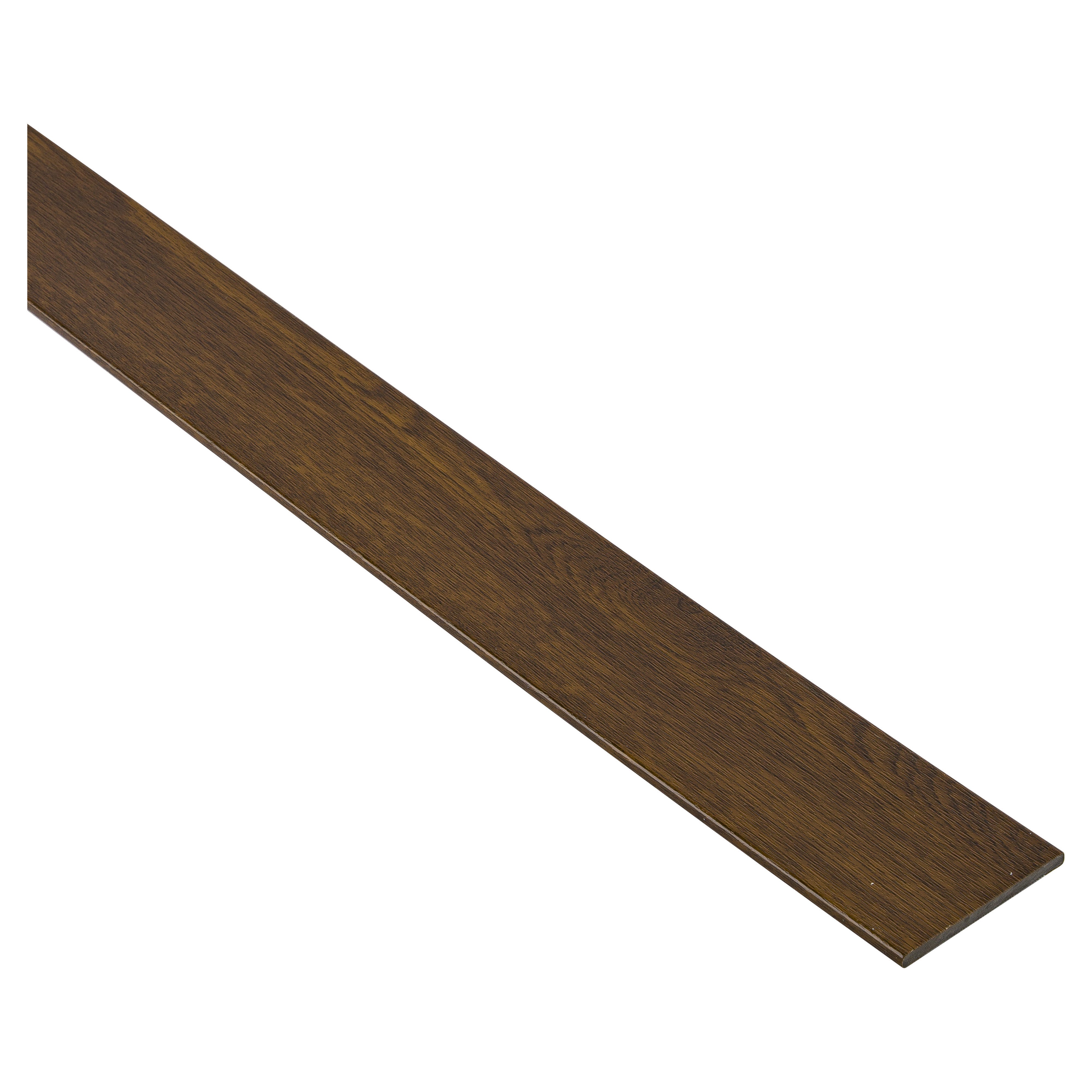 COPRIFILO PIATTO NOCE BARRA 6,5 METRI 50x3 mm