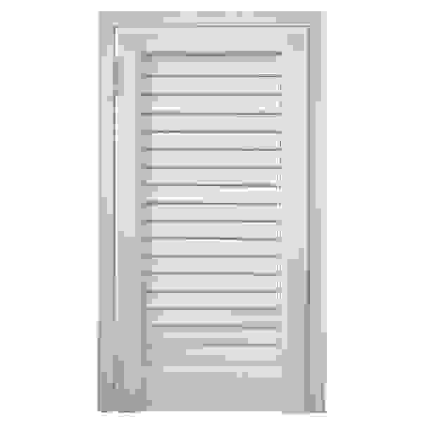 PERSIANA IN ALLUMINIO BIANCO OPACO 1 ANTA DESTRA 80x140 cm (LxH)