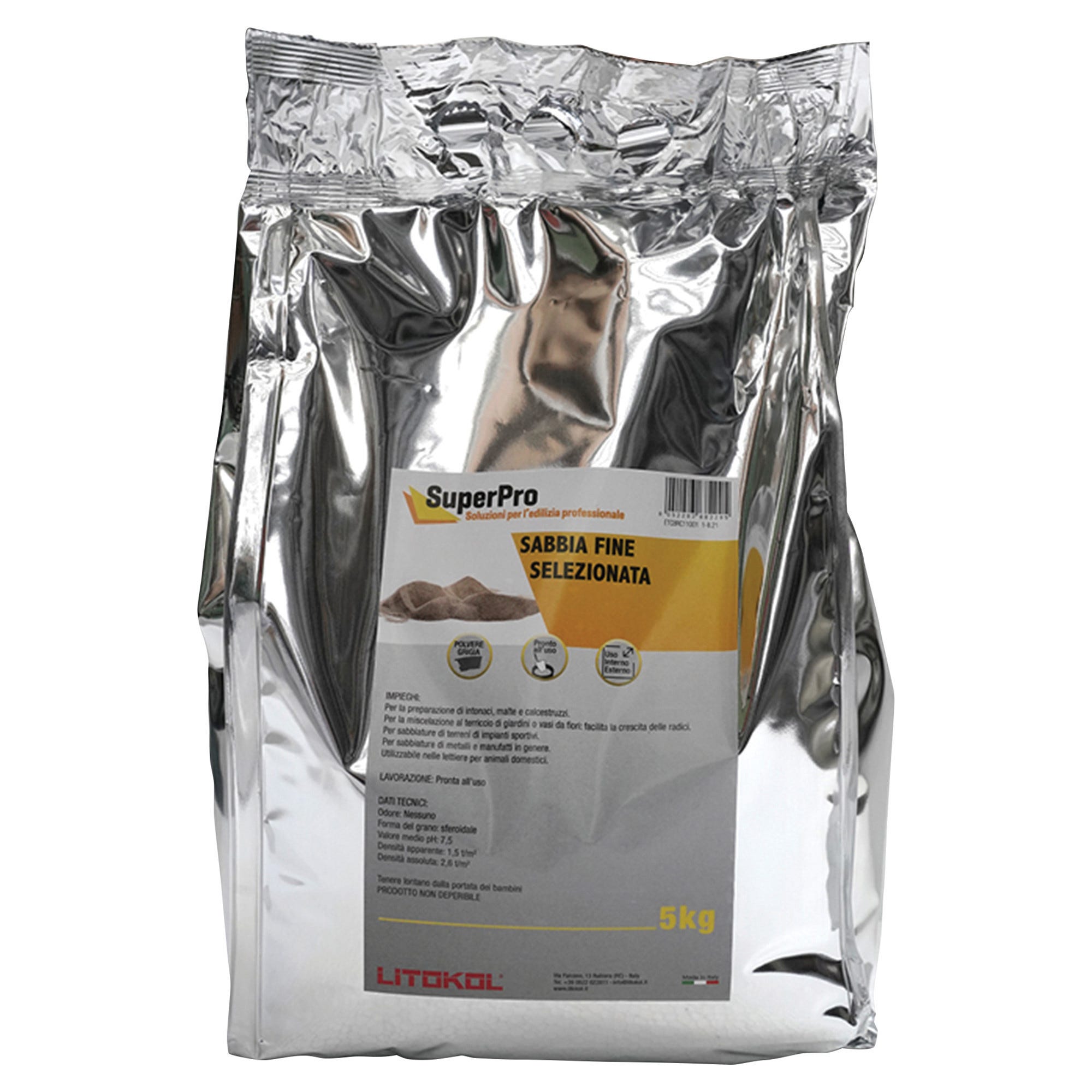 SABBIA FINE LITOKOL SACCHETTO 5 kg