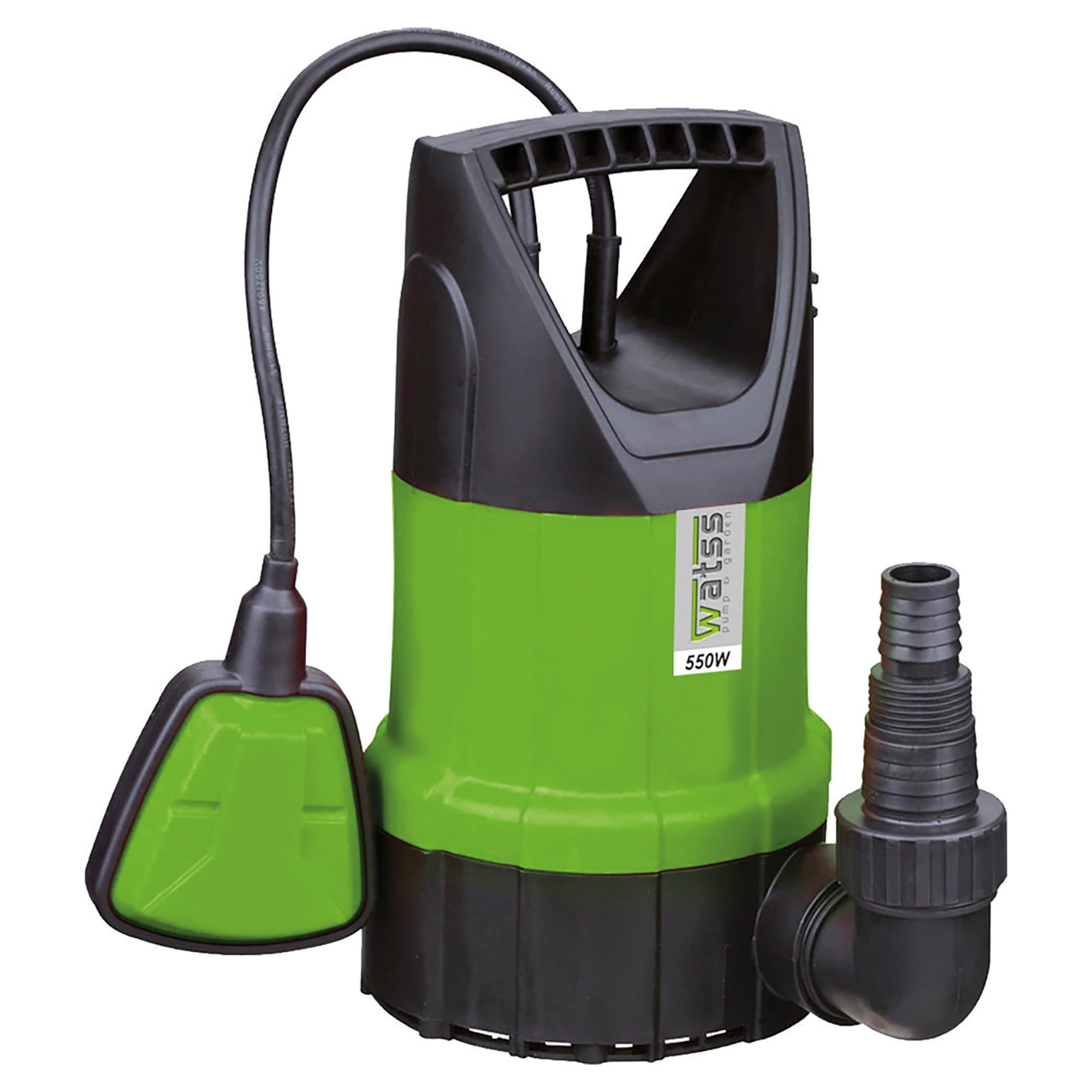 POMPA SOMMERSA 550 W ACQUE PULITE WATSS PREVALENZA MAX 8 m PROFONDITA ...