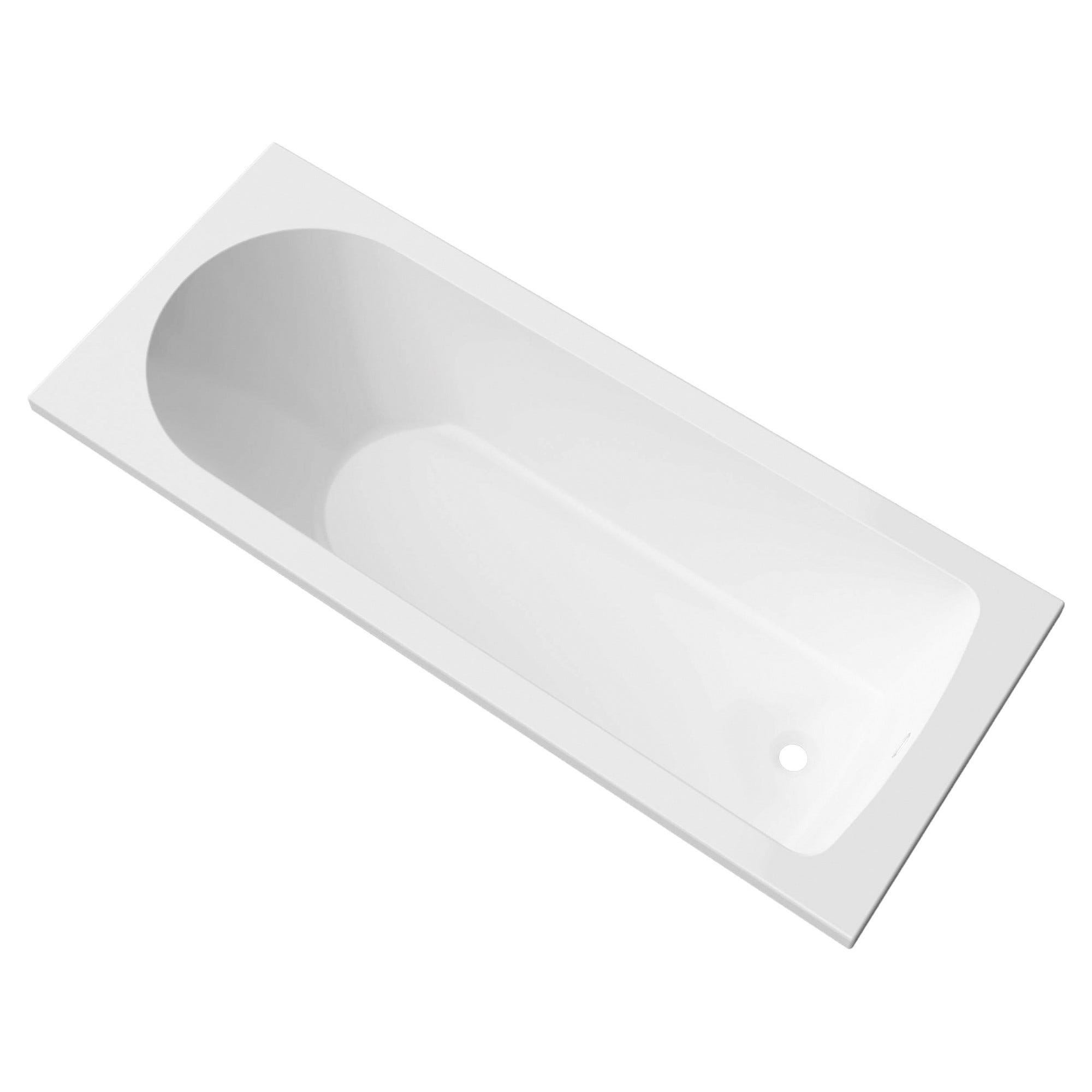 VASCA INCASSO BOSTON 70x170 IN ACRILICO BIANCO CAPACITA 144 L | Tecnomat