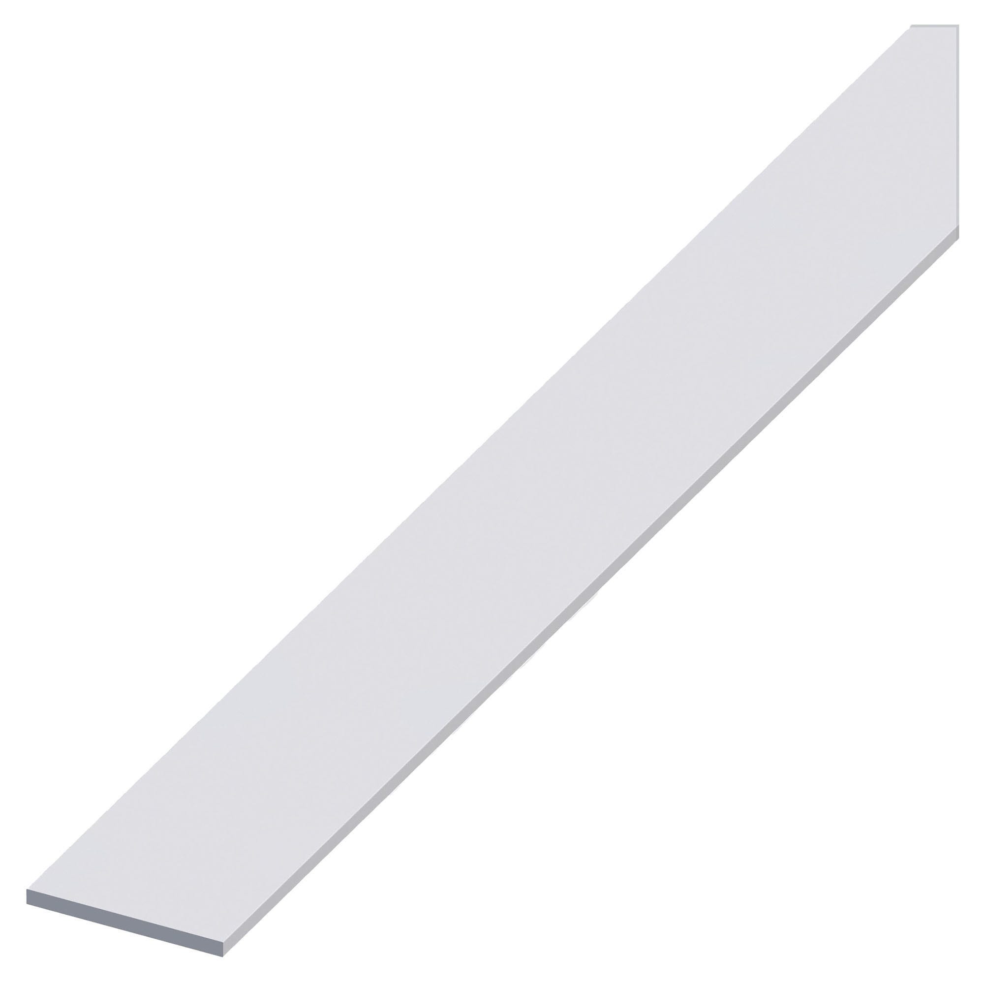 PIATTO ALLUMINIO ANODIZZATO 12x2 mm 1 m ARGENTO | Tecnomat