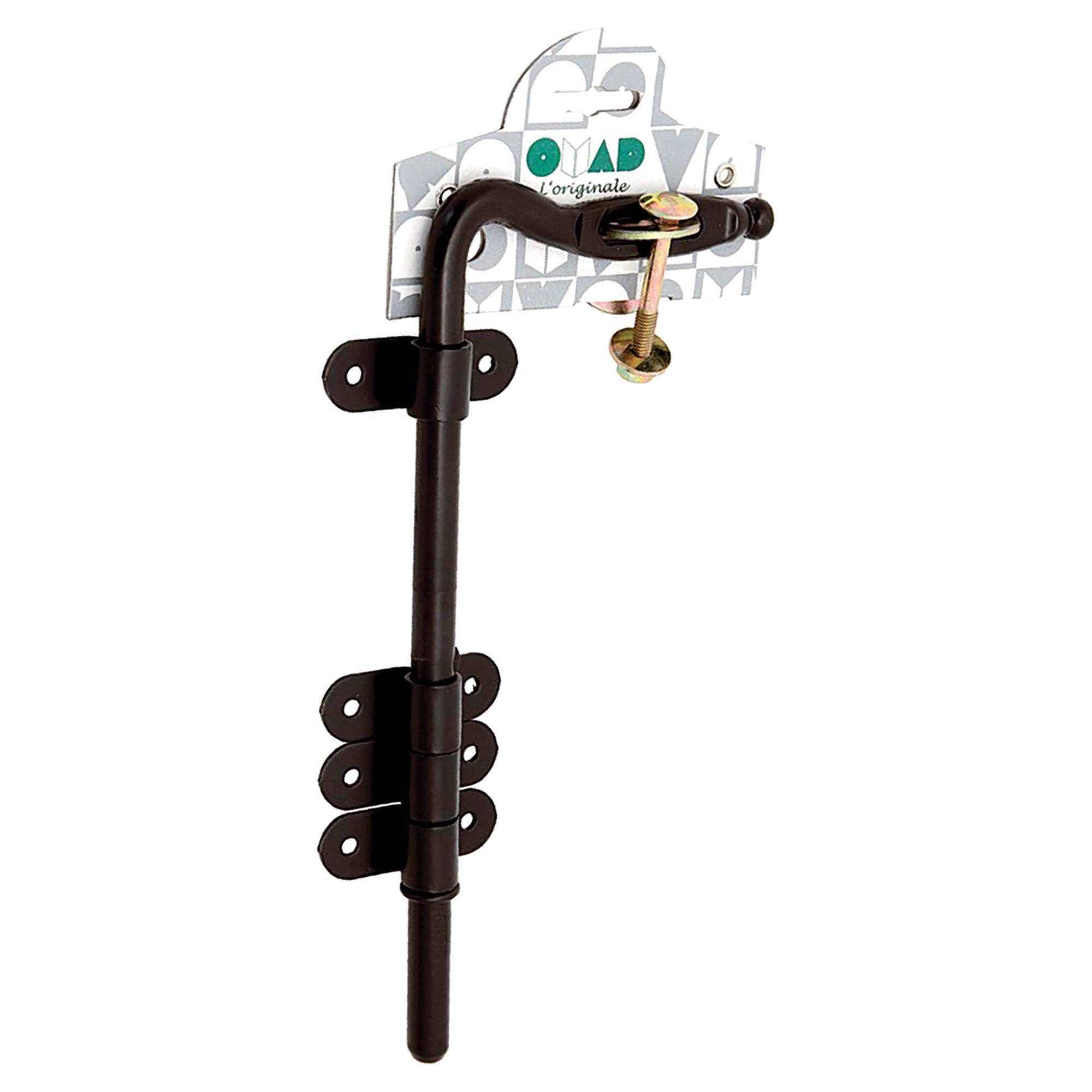 CATENACCIO CON OCCHIOLO PORTA LUCCHETTO 20 cm CATAFORESI VERNICIATO NERO