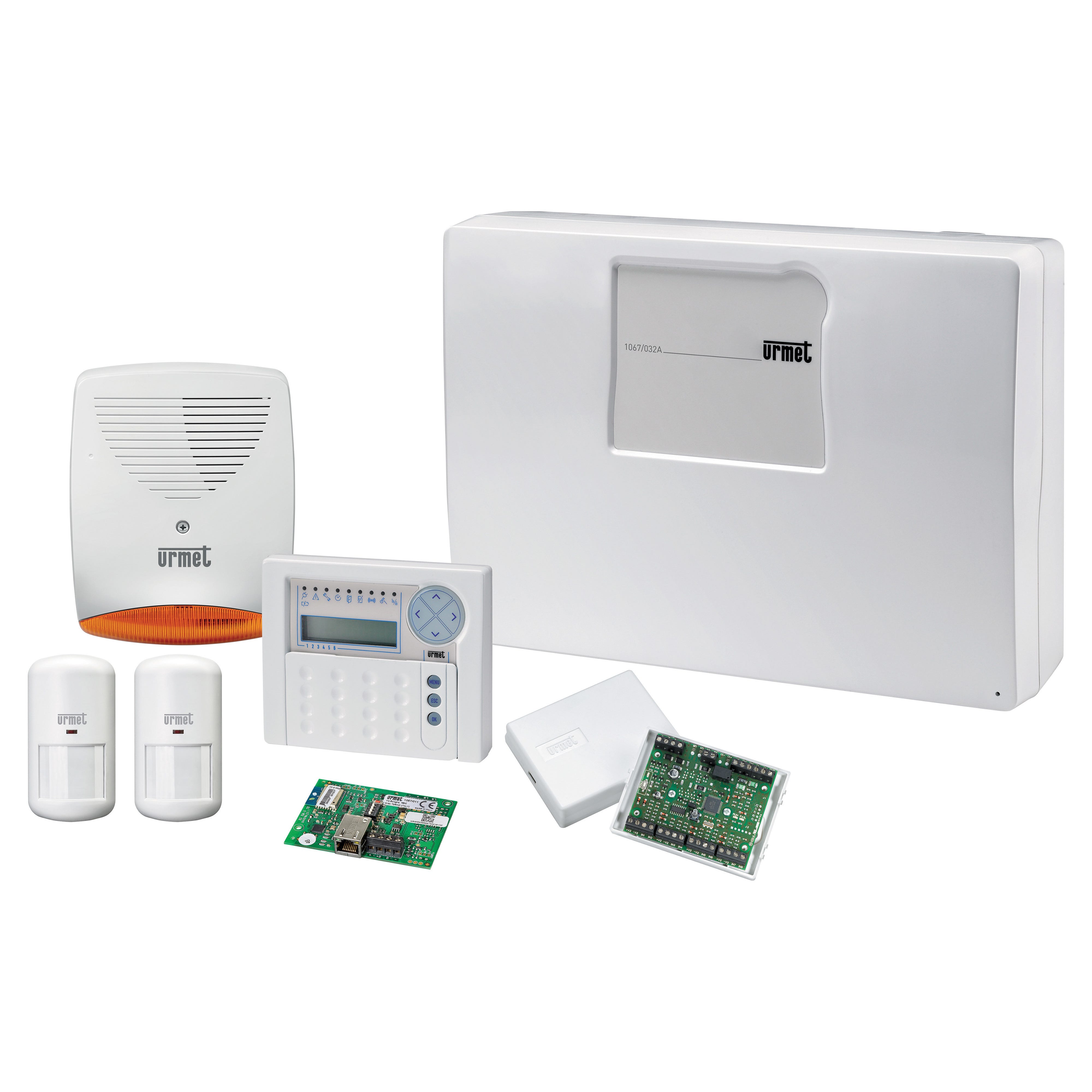 KIT ALLARME FILARE URMET VILLA 23 LINEE PARZIALIZZAZIONE SU 24 ZONE