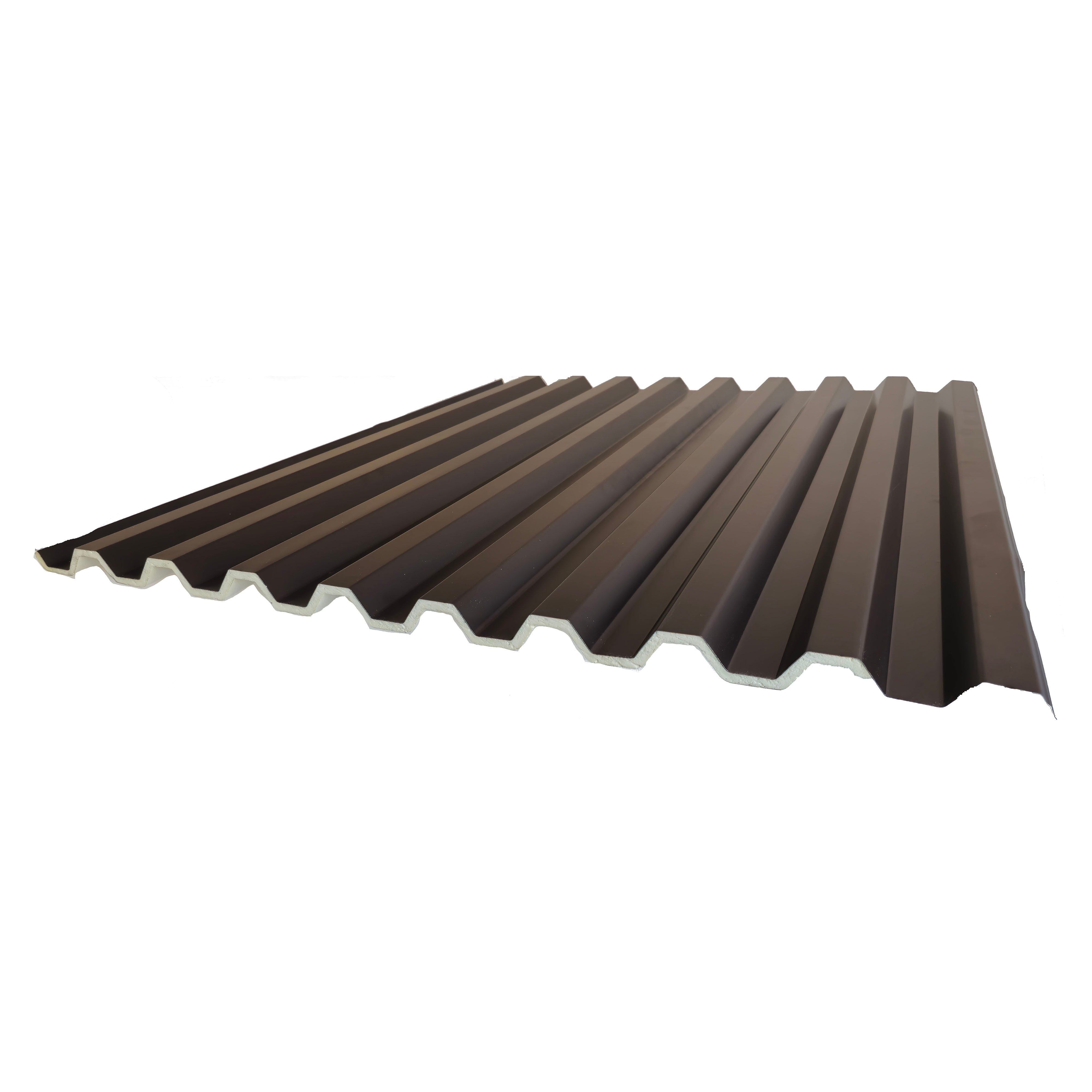 LASTRA GRECATA TEK28 223x100 cm COIBENTATA MARRONE