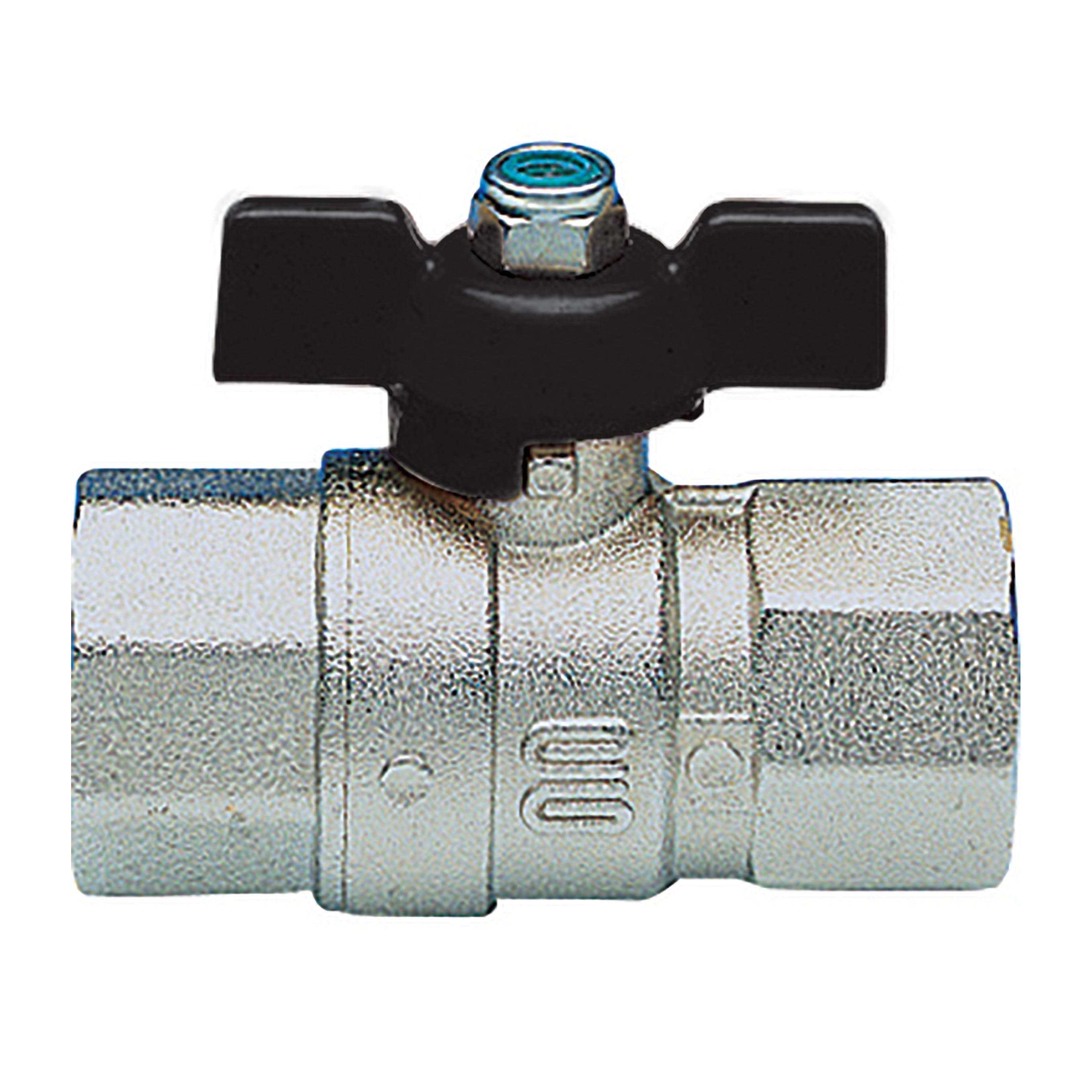 VALVOLA A SFERA PER ACQUA ENOLGAS SERIE ATOMIC FARFALLA MF 1" PN25 ...