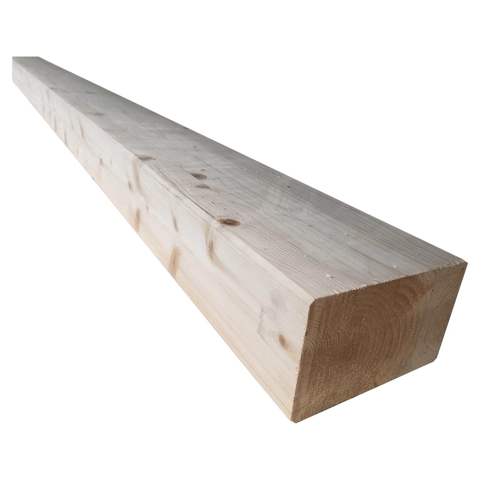TRAVE ABETE LAMELLARE 120x120x4000 mm Gl24h