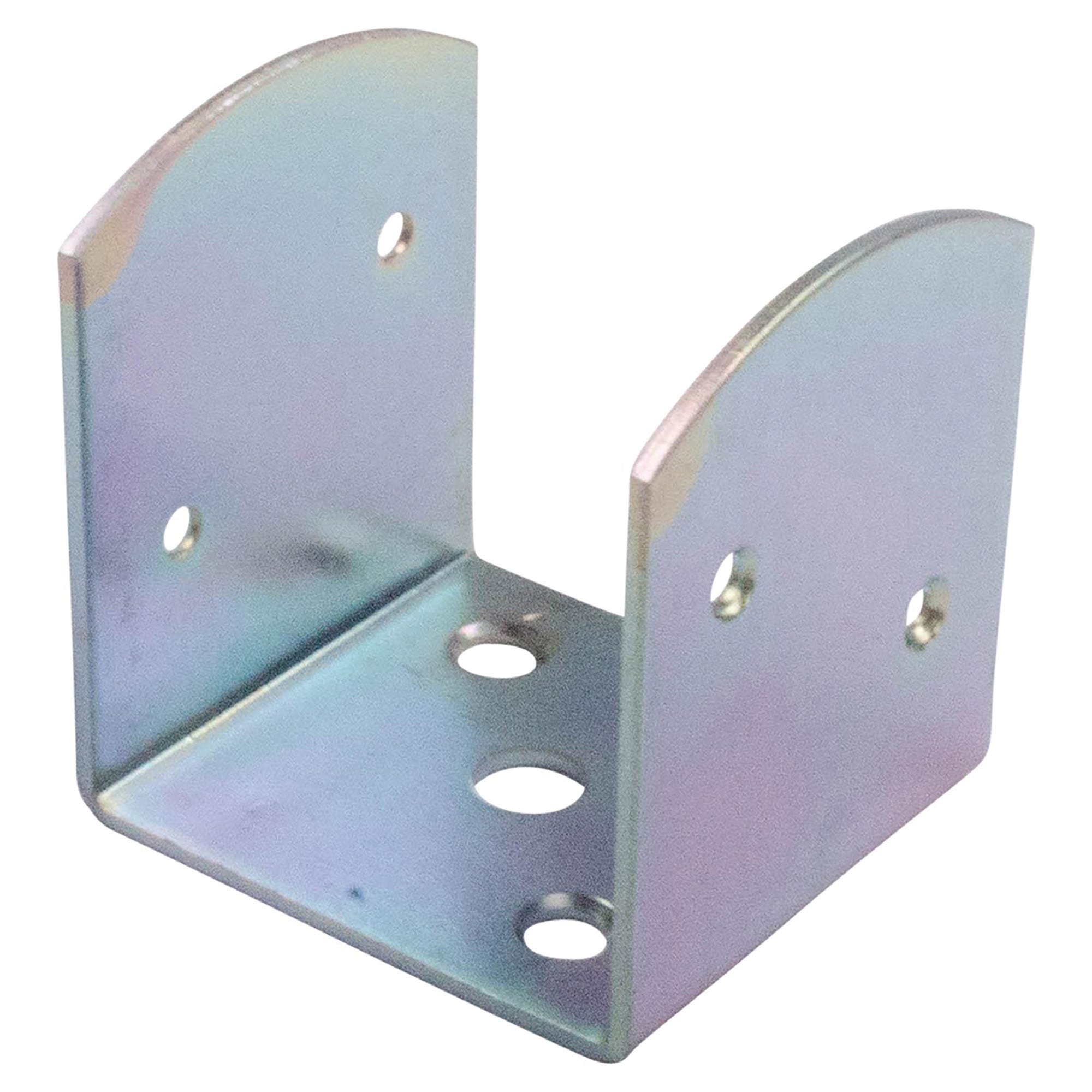 STAFFA 85x60x60x3 mm ACCIAIO ZINCATO CHROMITING