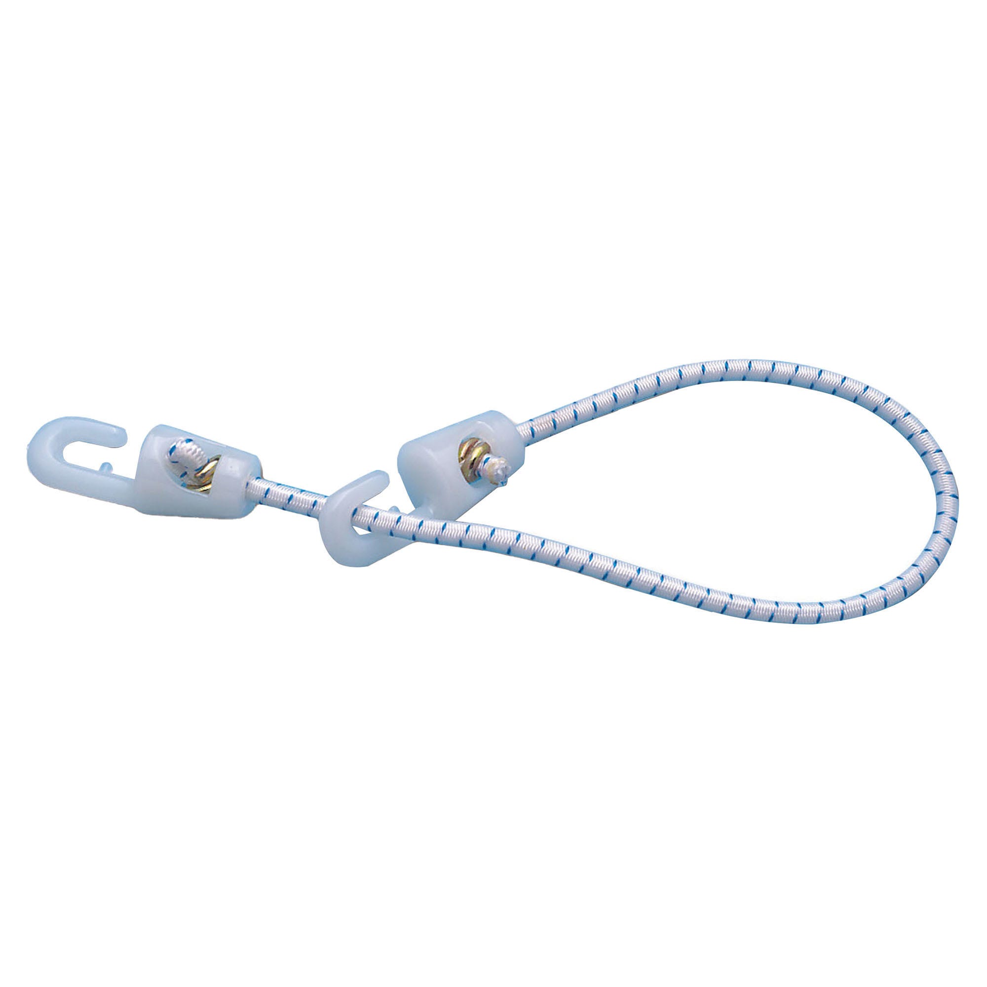 CORDE ELASTICHE CON GANCI IN NYLON 50 cm 8 mm 4 PEZZI