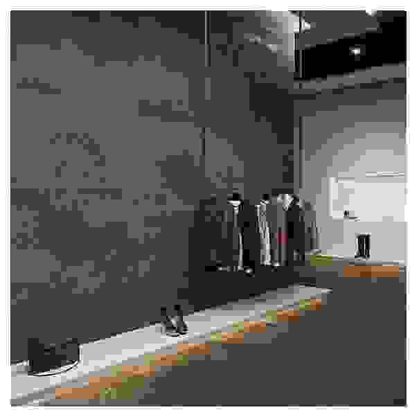 PAVIMENTO/RIVESTIMENTO DISTRITO ZINC 100x100x0,35cm R9 GRES LAMINATO