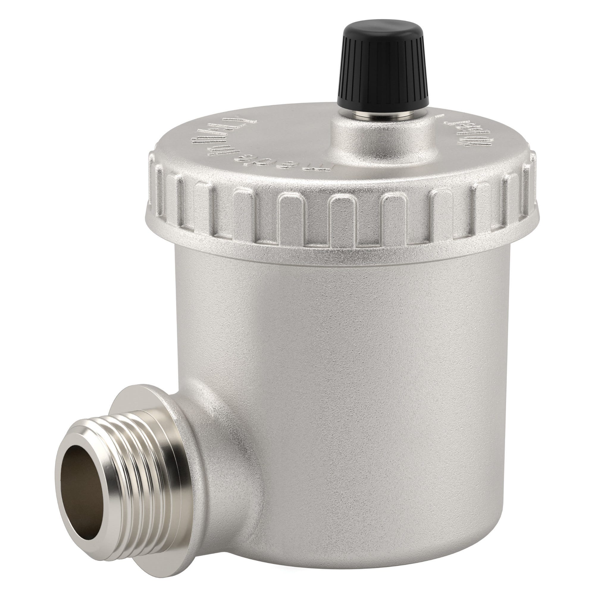 VALVOLA AUTOMATICA SFOGO ARIA POLETTI LATERALE 3/8'' NICHELATA