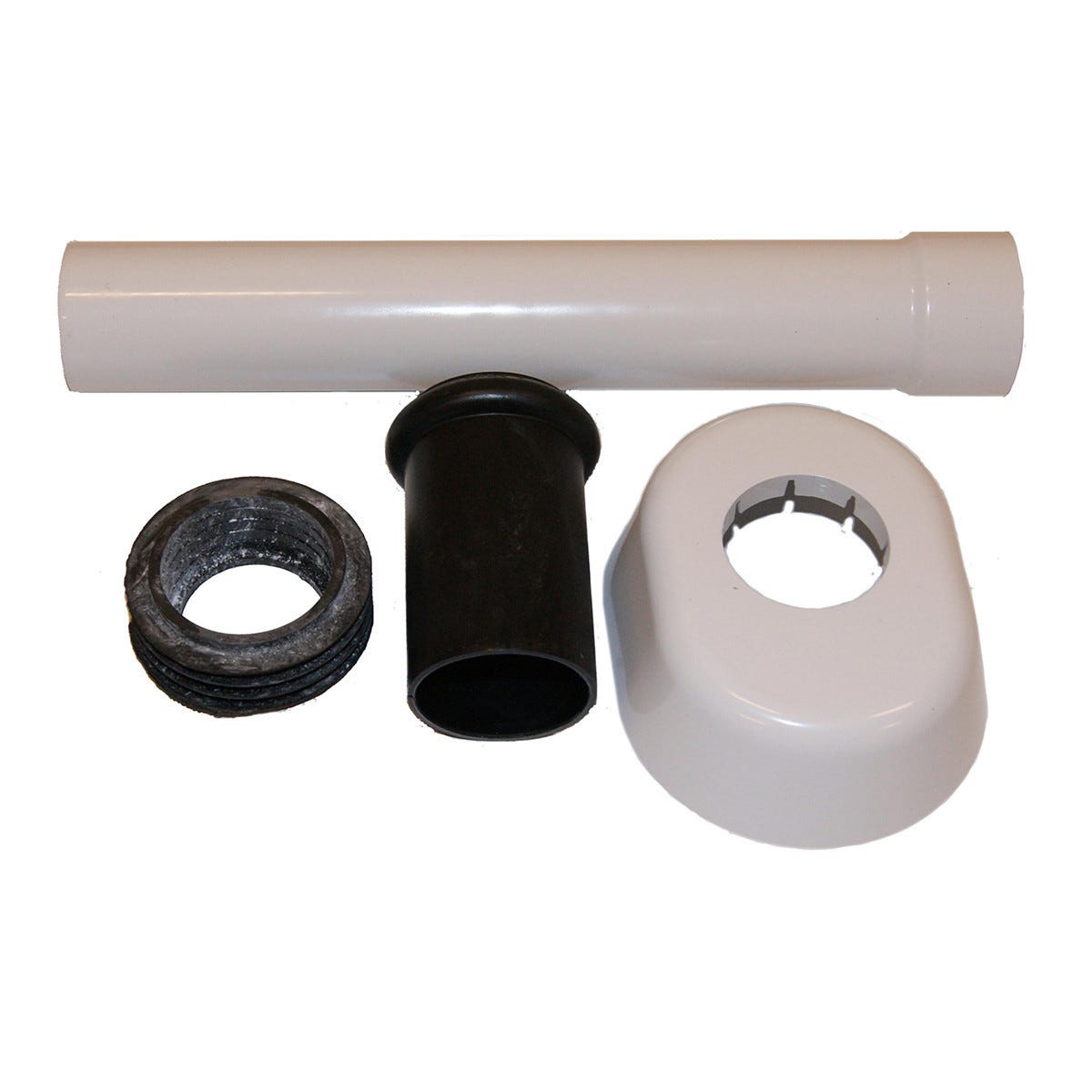 CANOTTO DI ALLACCIAMENTO WC Ø 40 mm CROM PER CASSETTE INCASSO | Tecnomat