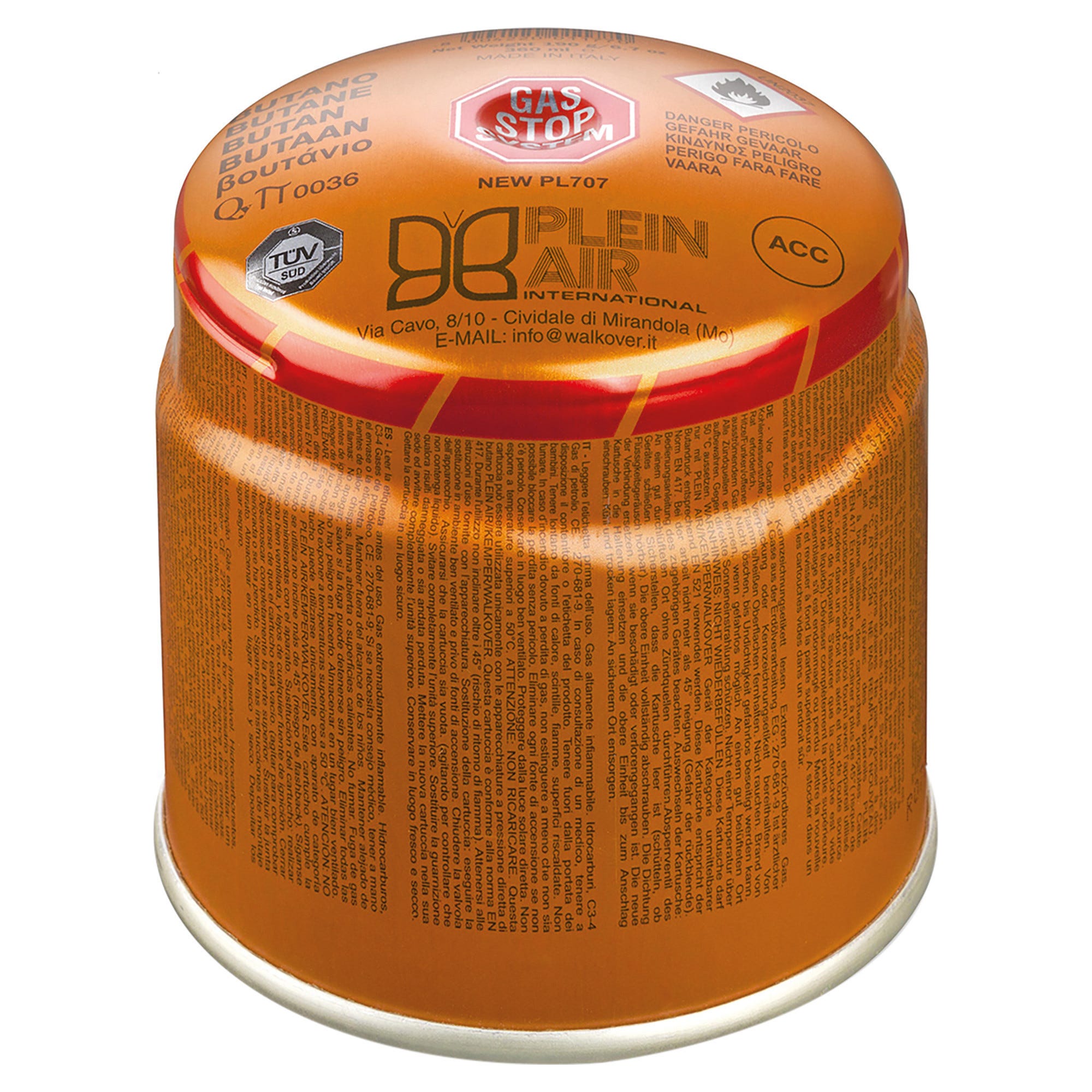 BOMBOLA GAS 190 g STOP SYSTEM