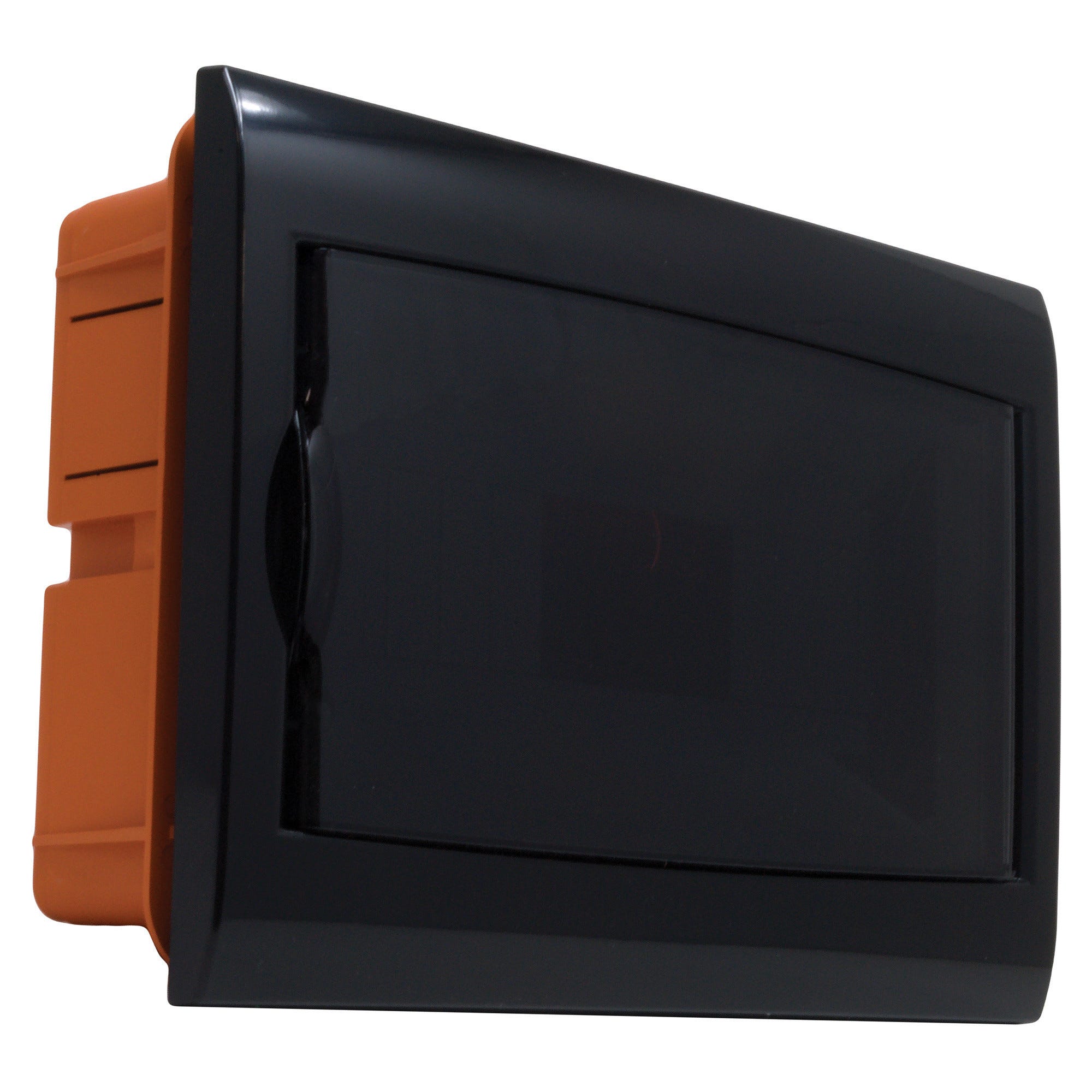 CENTRALINO SARTEL INCASSO 12 MODULI NERO FUME' CON PORTELLO | Tecnomat