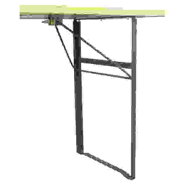 KIT GAMBE PIEGHEVOLI PER TAVOLO H 75x45 cm VERNICIATO GRIGIO GRAFITE