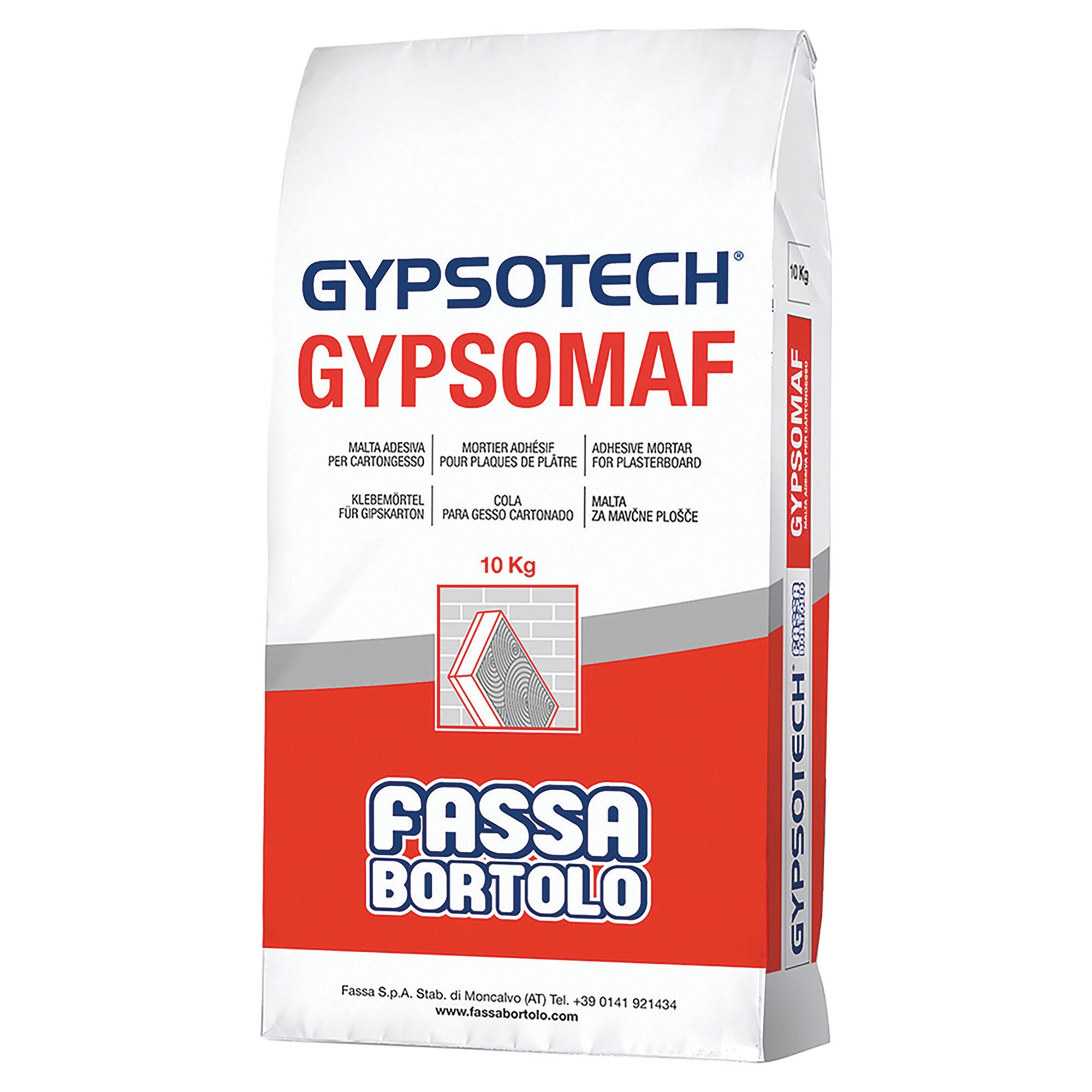 MALTA ADESIVA FASSA PER CARTONGESSO 10 kg GYPSOTECH MAF | Tecnomat