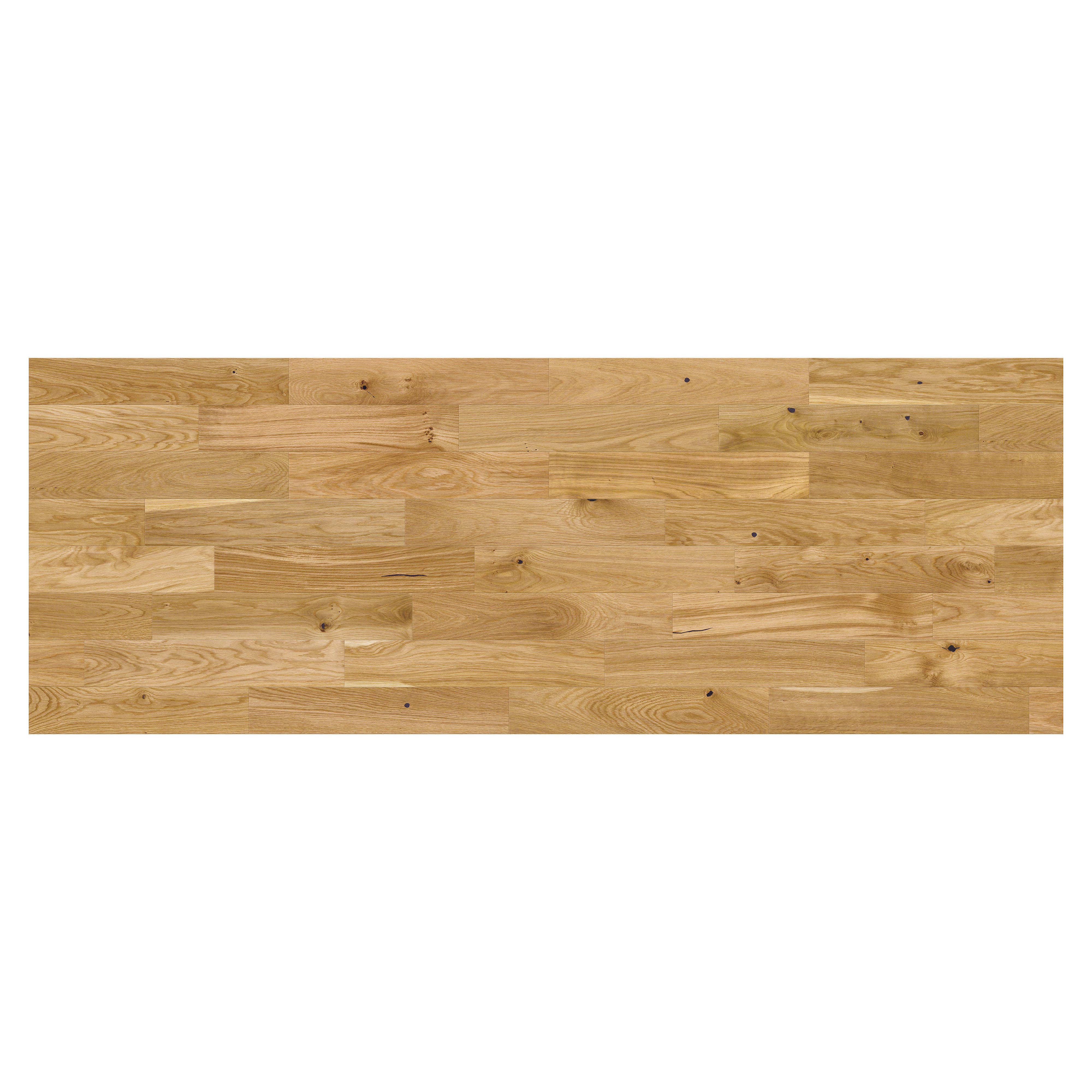 PARQUET STRATIFICATO ROVERE NAT 14 mm 1 STRIP RESA 0,5 m²/PACCO STECCA ...